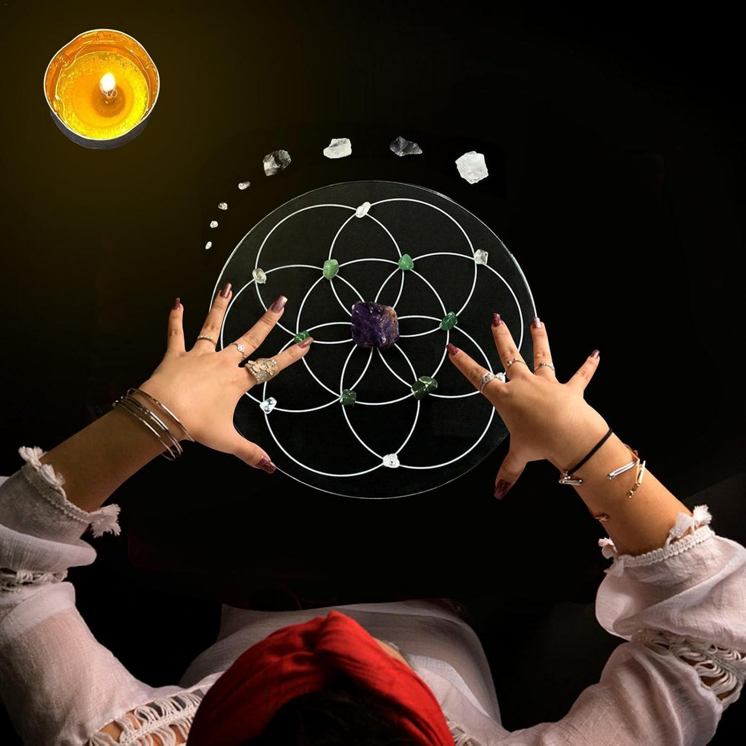 Buy Tedious Pendulum Board & Wishing Rod - Crystal Energy Prophecy Tool ...