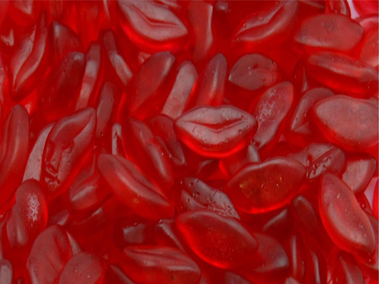 1kg Cherry Lips Candy Pick & Mix Sweets Mixed Assortment Gummy ...