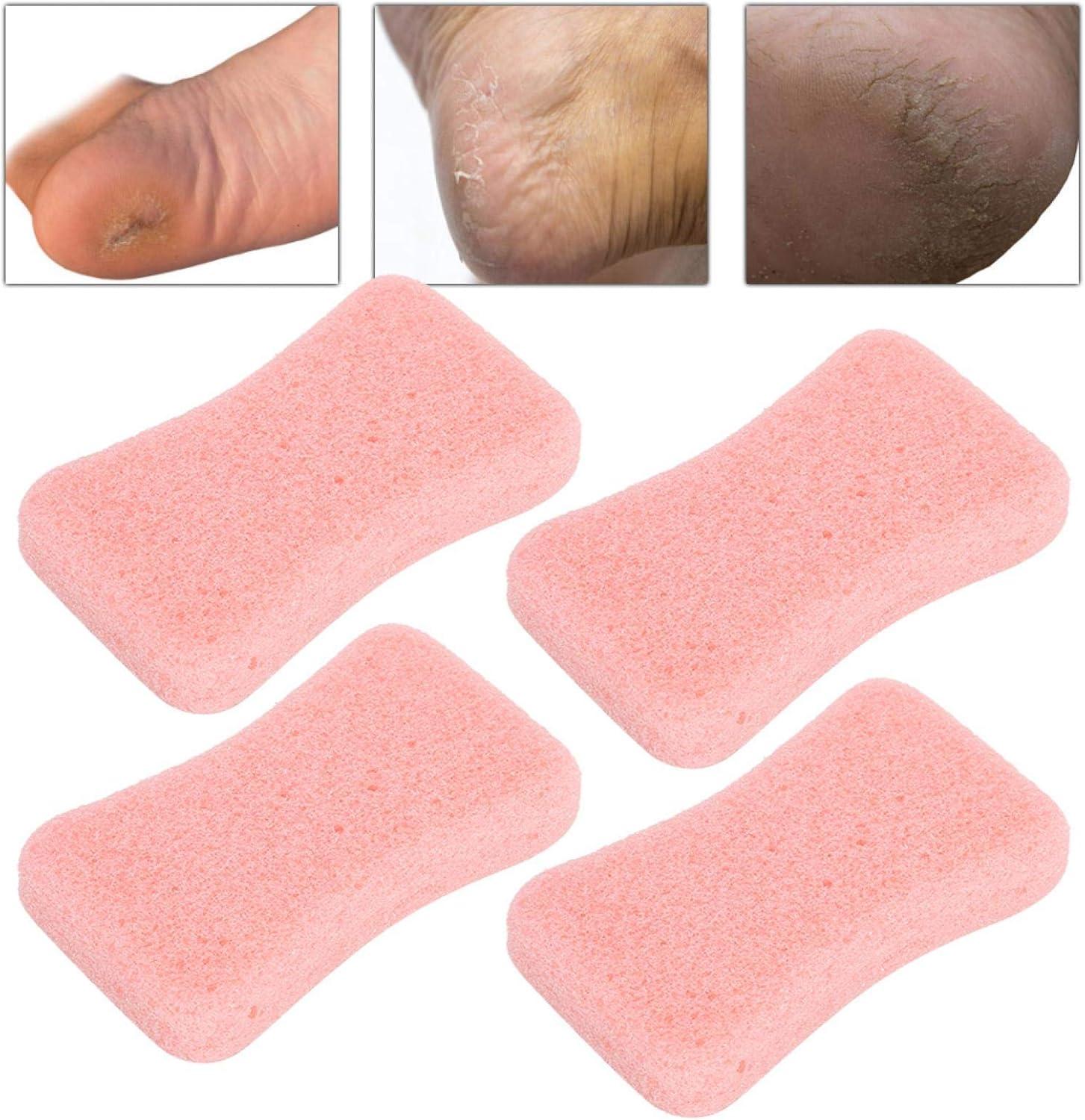 Premium Pink Pumice Stone Set - 4 Pieces for Effortless Foot Hand ...