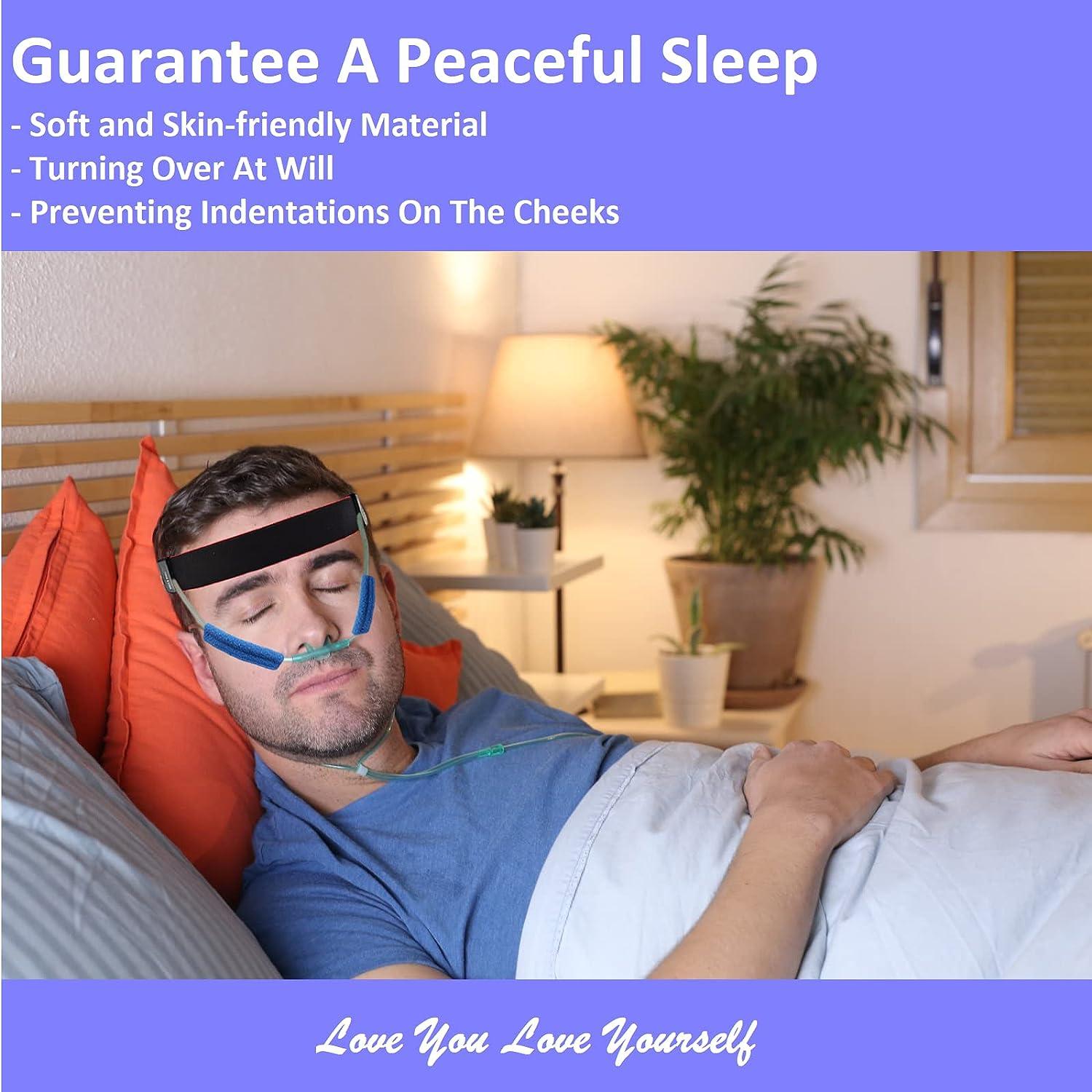 Comfort Oxygen Nasal Cannula Headband with Ear Protectors - Set of 4 ...