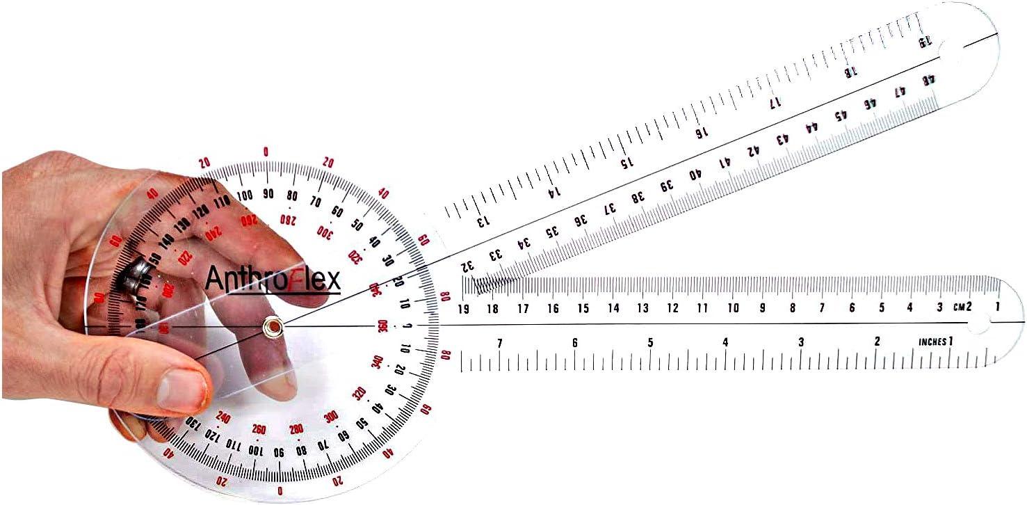 Buy AnthroFlex Goniometer Set 6 with Carrying Case - Precision ...