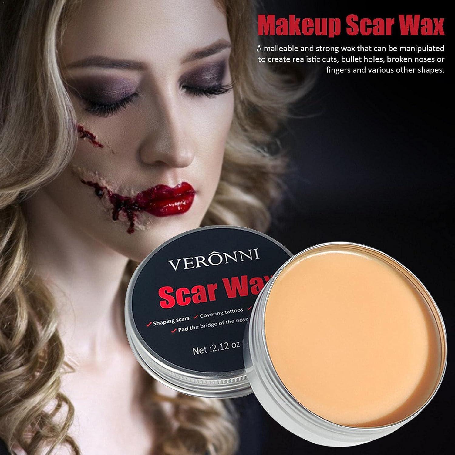 Professional Halloween Make-Up Kit | SFX Sculpting Wax & 12 Color Face ...