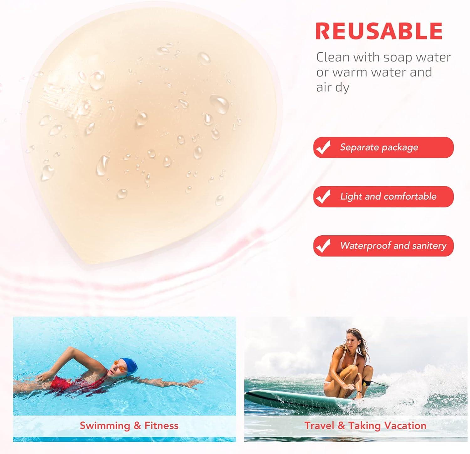 VALICLUD 2pcs Reusable Silicone Camel Toe Concealer for Swimsuit ...