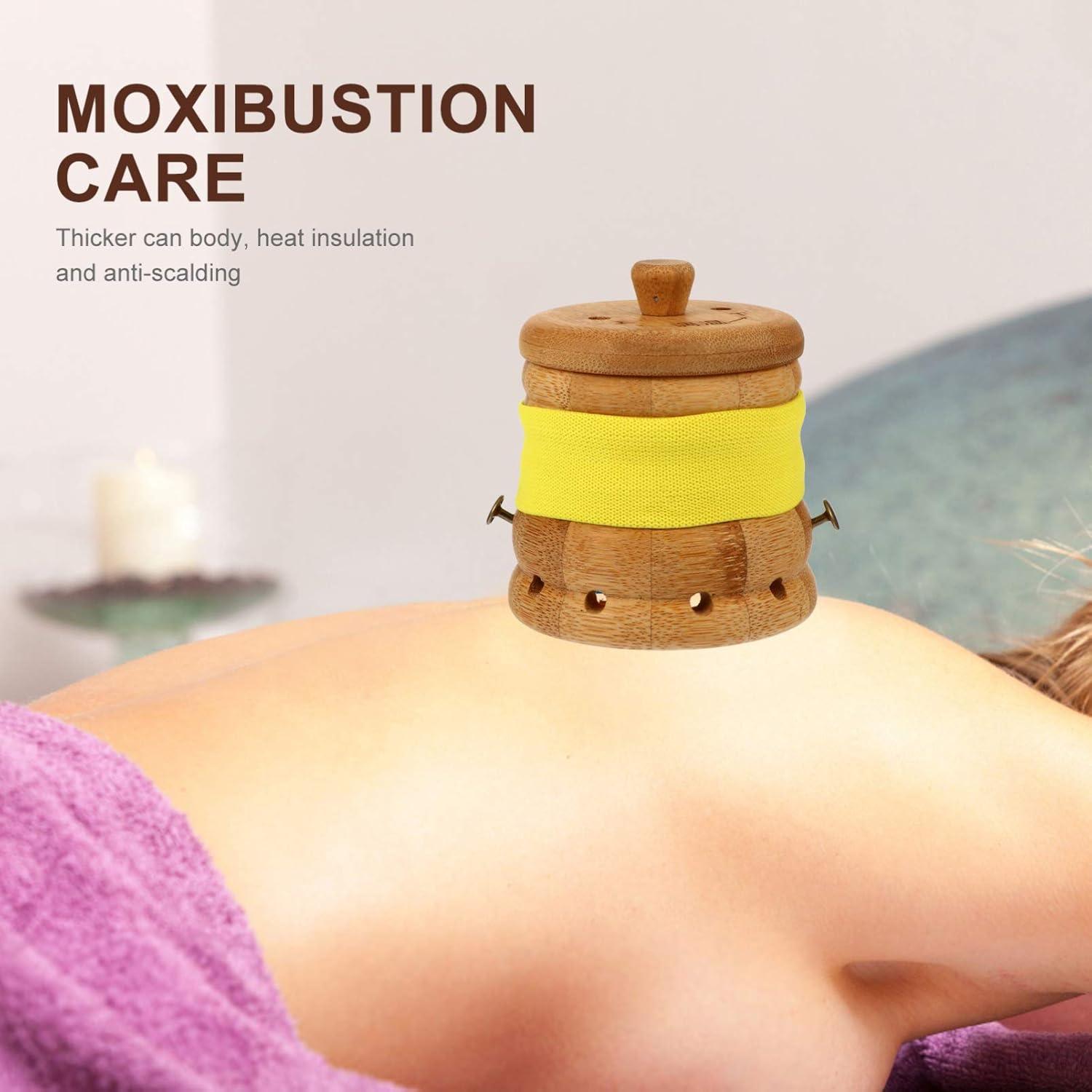 Moxa Burner Holder Box - Adjustable Moxibustion Therapy Device for Back ...