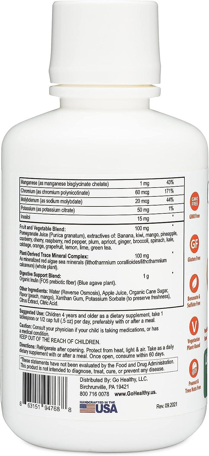 Go Healthy Kids Liquid Multivitamin with DHA and Probiotics Bundle ...