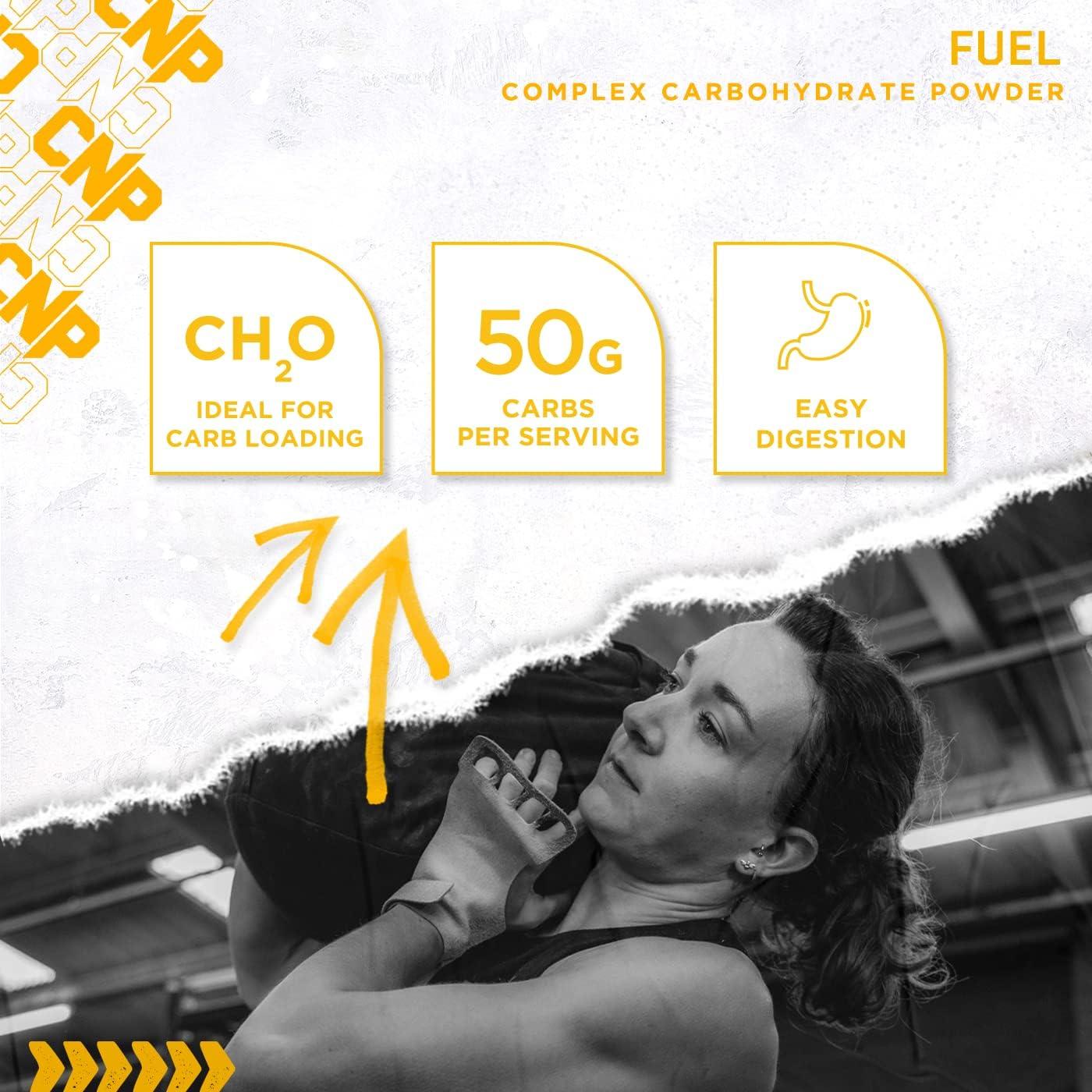 CNP Professional Fuel Complex Carbohydrate Powder 1.8kg - 50g Carbs, 36 ...
