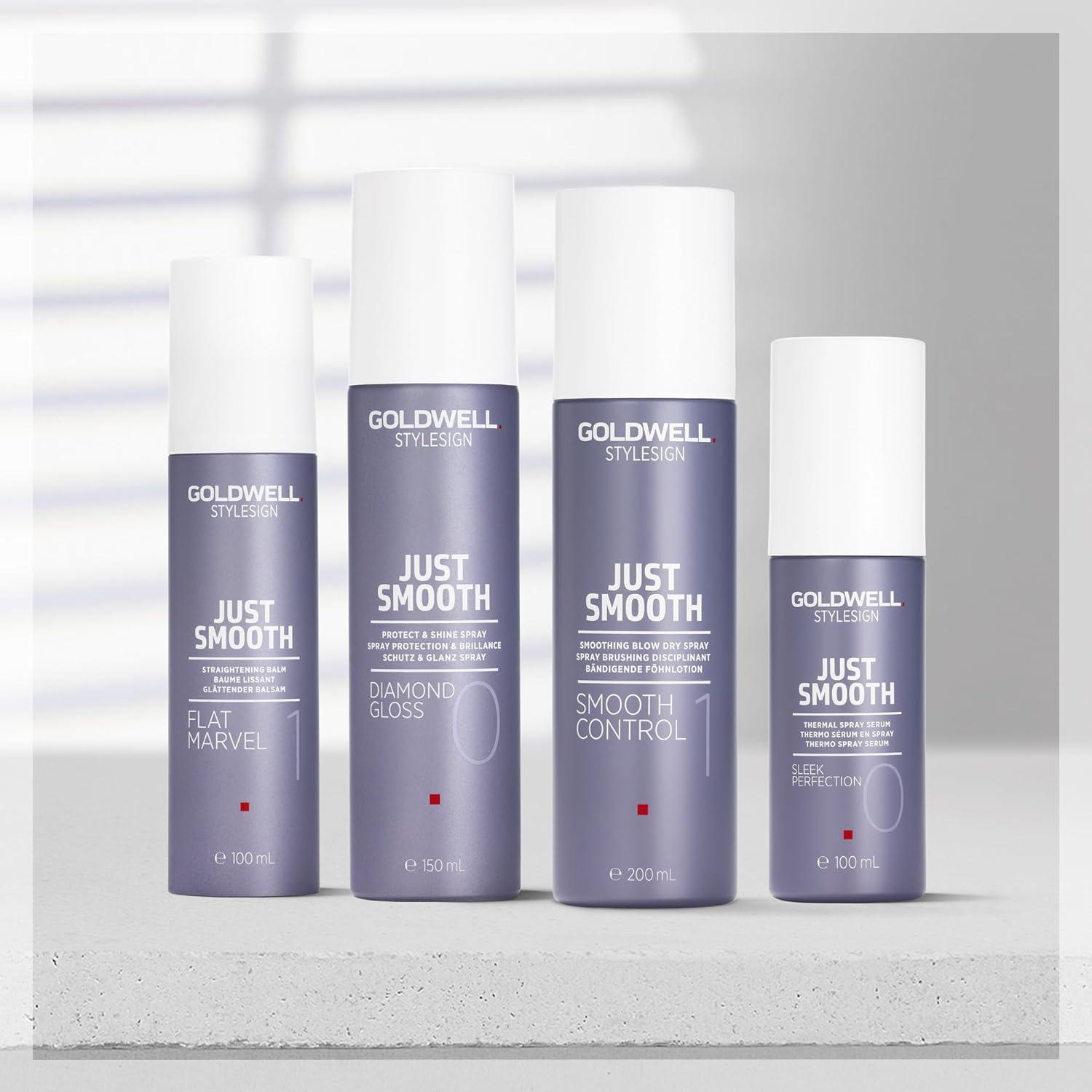 Goldwell StyleSign Just Smooth Sleek Perfection Thermal Spray Serum ...