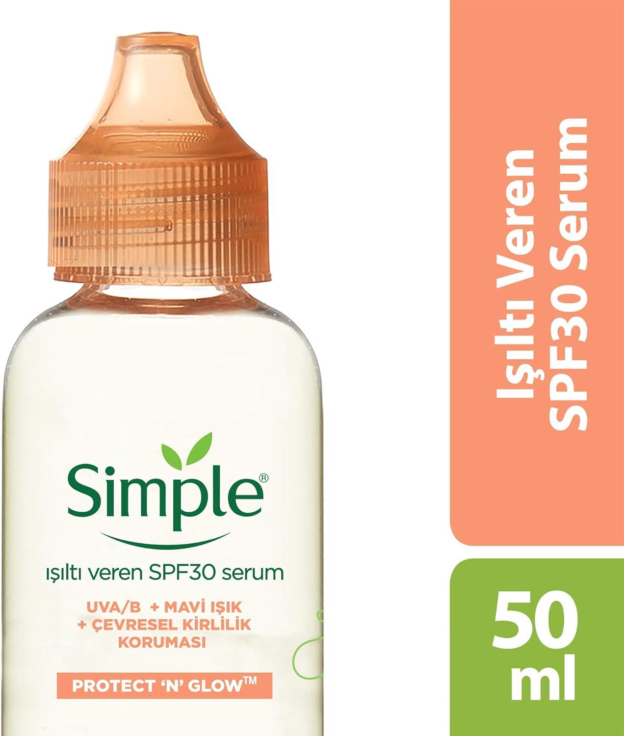 Simple Protect 'N' Glow Radiance Booster SPF 30 naturally preservative ...