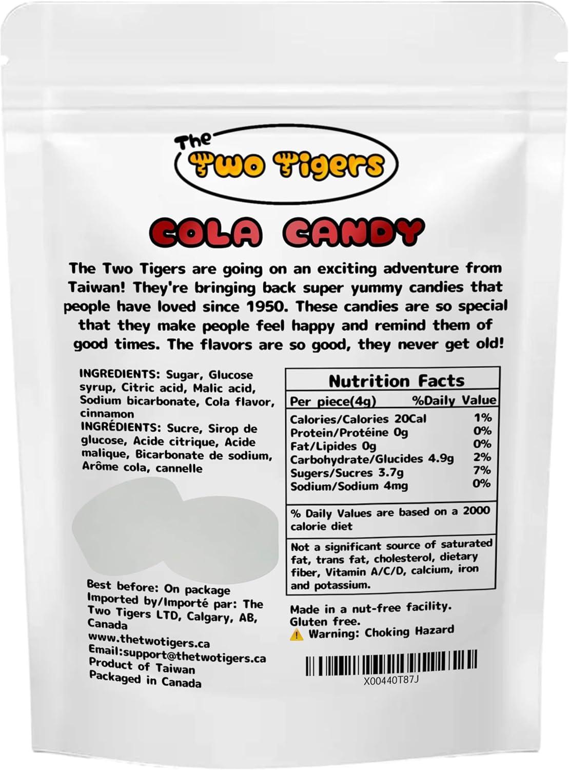 Special Flavors of Cola Hard Candy No Artificial Colour Individually ...
