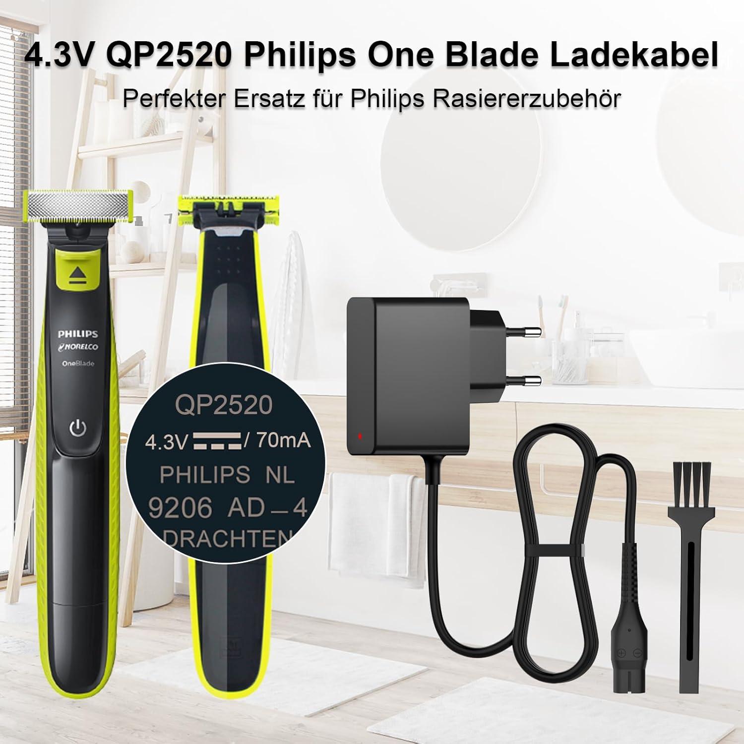 Buy Philips OneBlade Charging Cable QP2520 QP2620 - 4.3V Power Supply ...