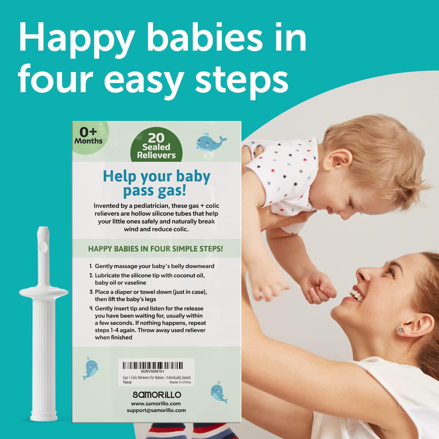 belly ache 3 week old baby