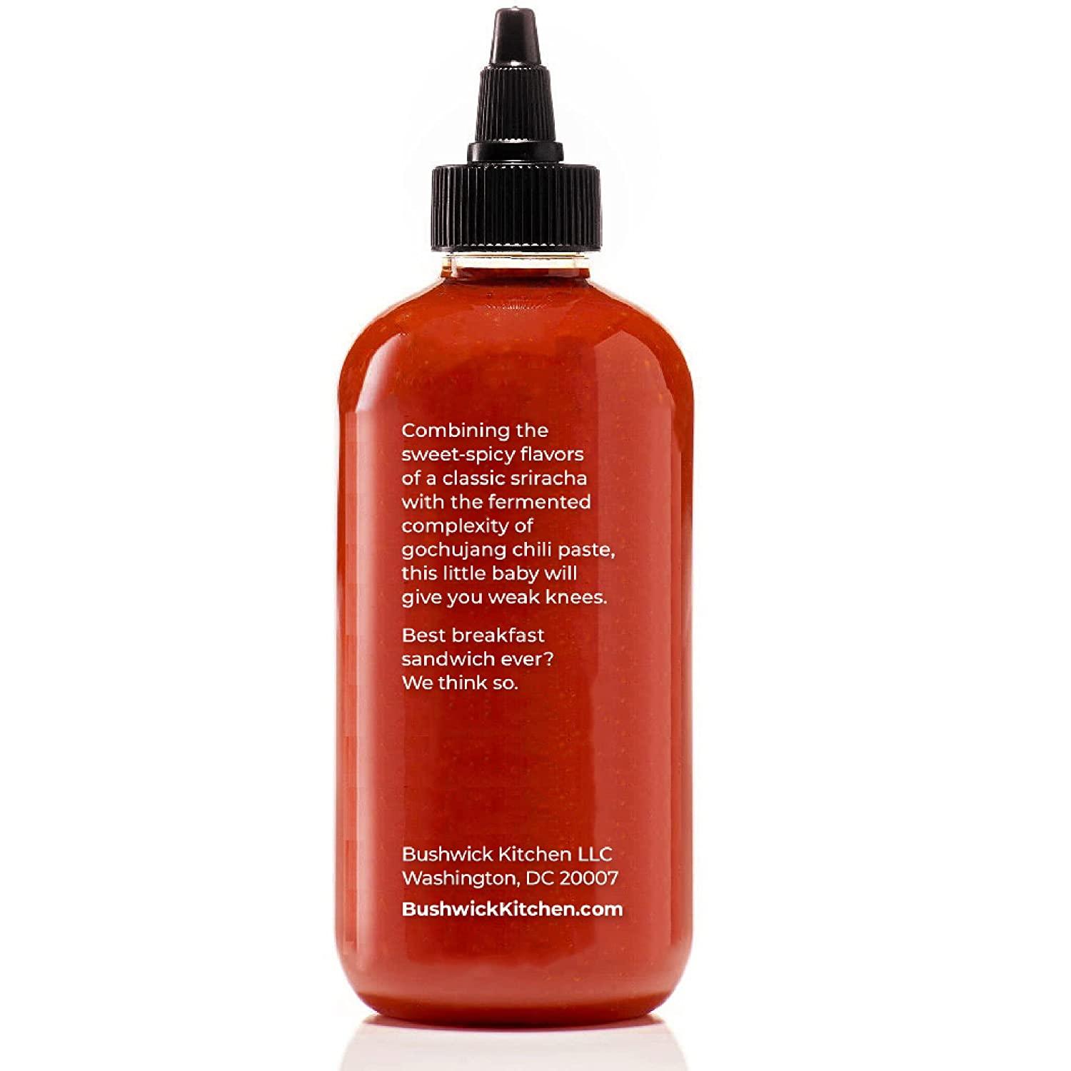 Spicy Weak Knees Gochujang Sriracha Hot Sauce 10.5 oz - Korean Chili ...