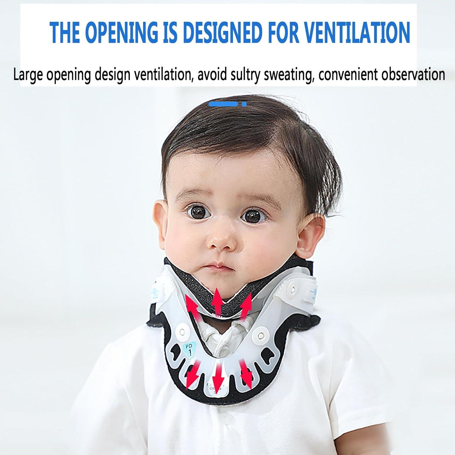Kids Neck Brace Children Cervical Collar with Occipital Brace and ...