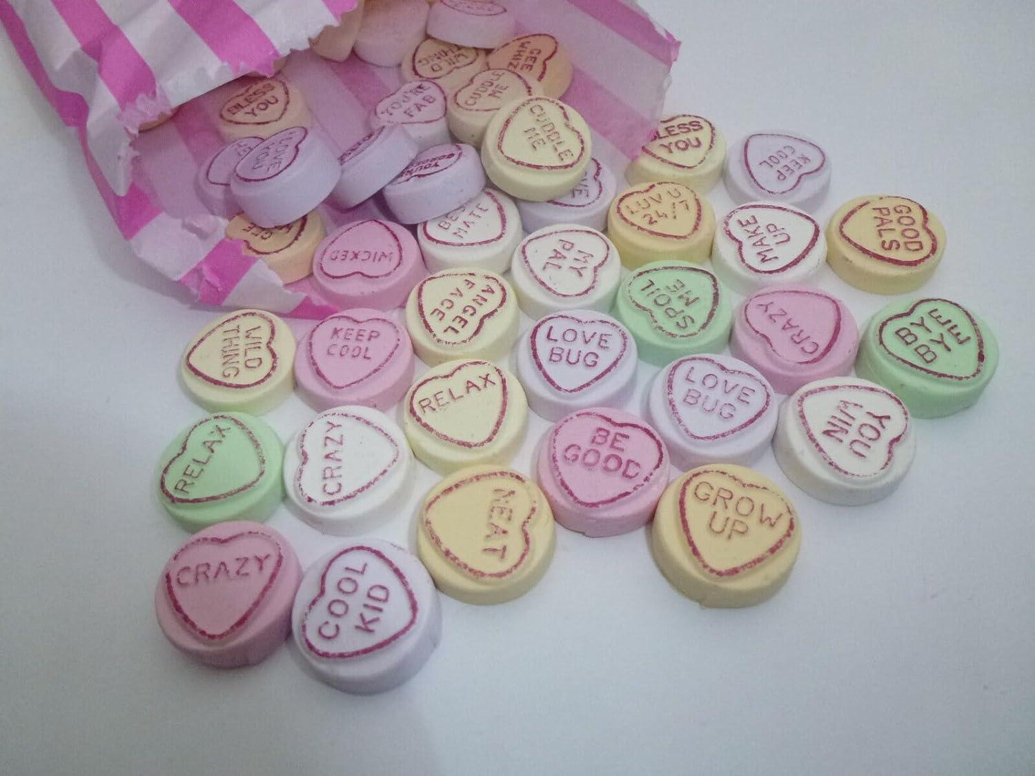 Swizzels Love Heart Sweets Mini Roll - 100 x Packs Fruit Flavour Fizzy ...