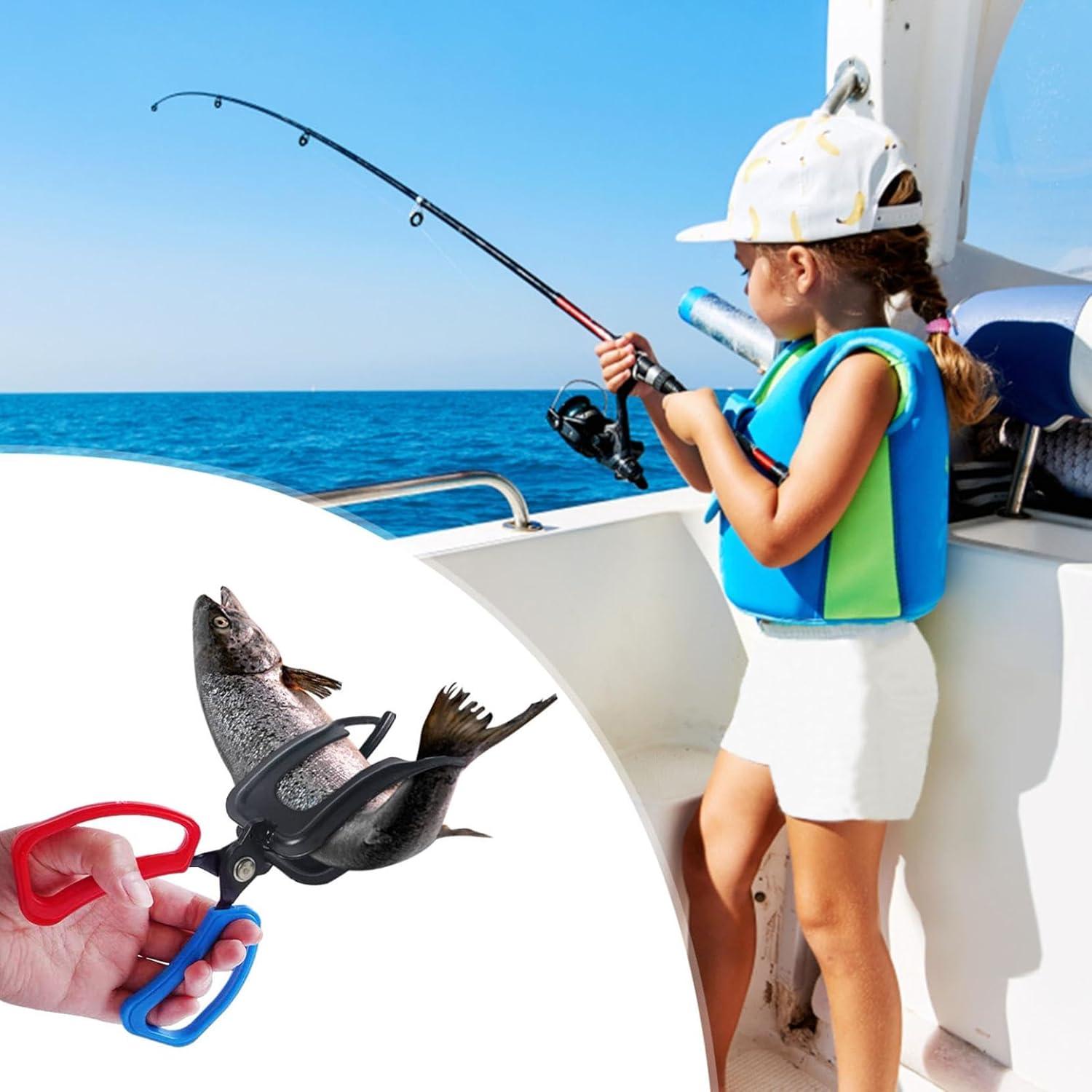 ShinyCome Fishing Pliers - Metal Fish Control Clamp & Tackle Tool for ...