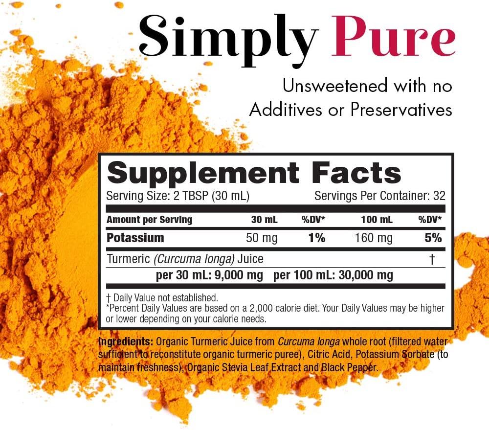 Dynamic Health Turmeric Gold Juice | 100% Turmeric for Joint Health ...