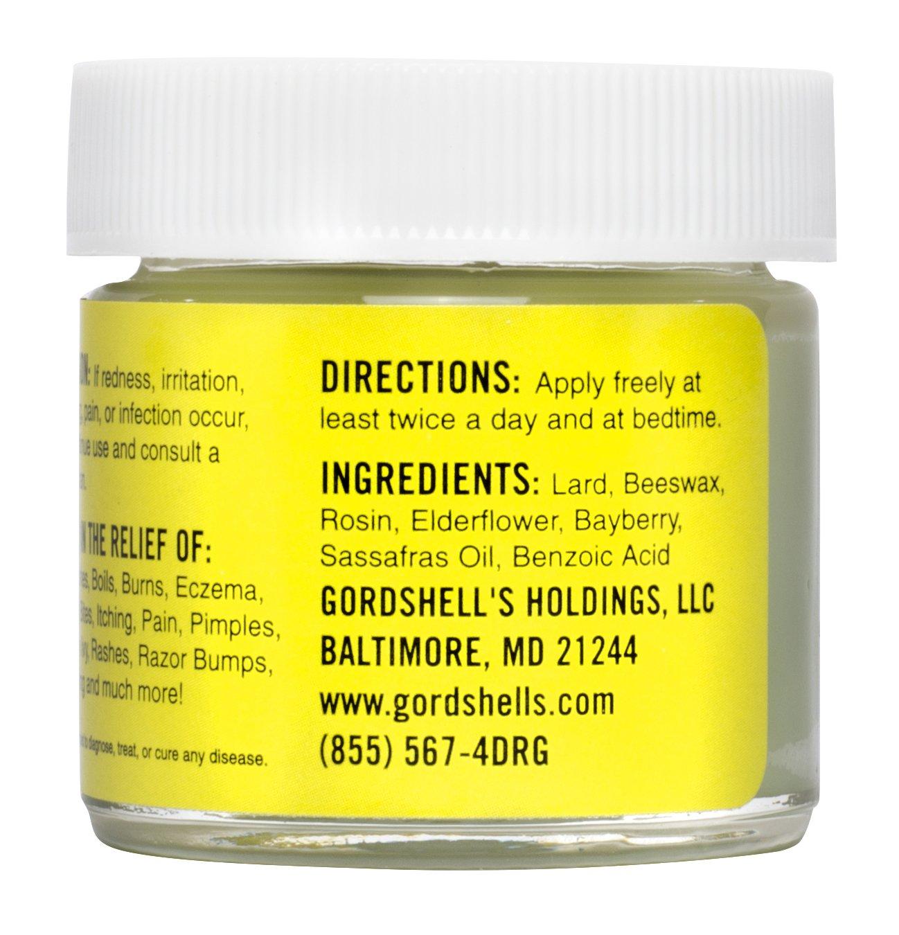 Dr. Gordshell's 1oz Skin Cream: Soothing Topical Treatment for Eczema ...
