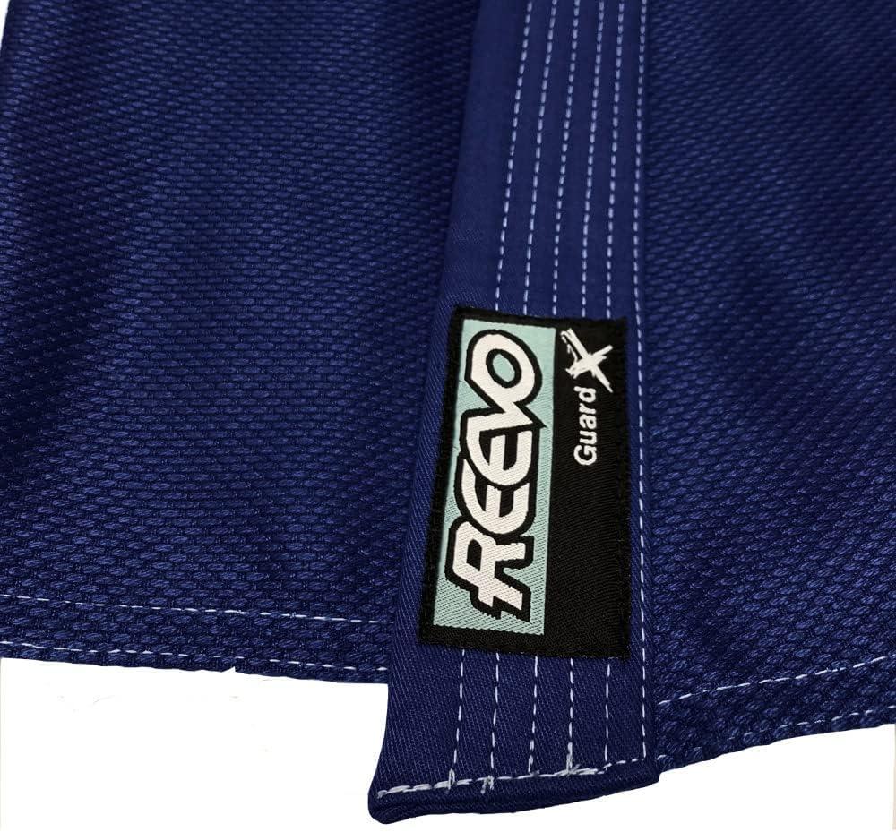 REEVO Guard X BJJ Gi Navy Blue - Ultra Light Brazilian Jiu Jitsu Kimono ...