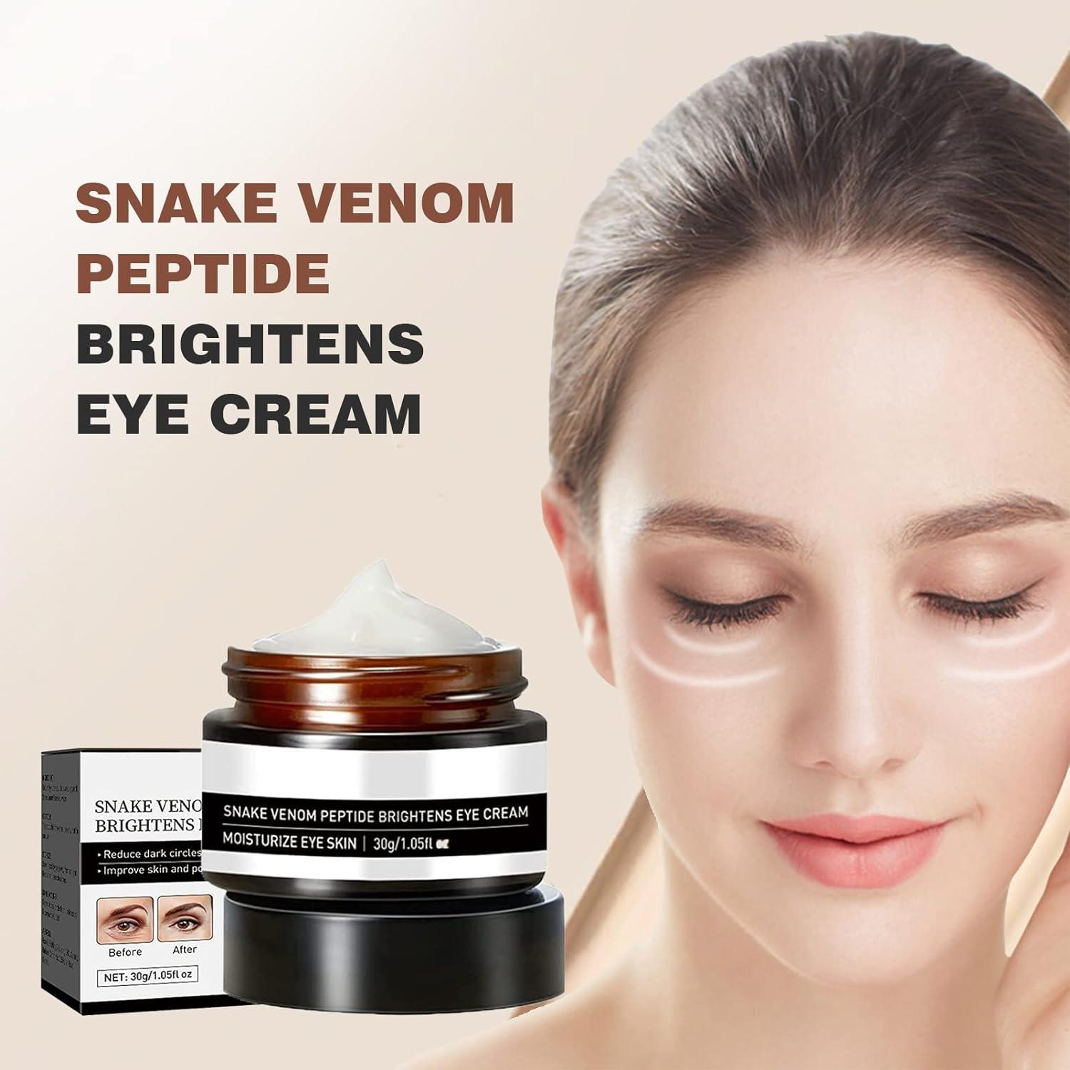 Firming Eye Cream Set | Snake Venom Collagen Serum for Anti-Aging ...