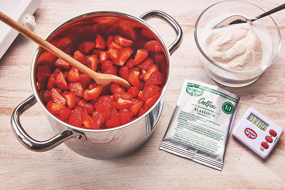 Dr.Oetker Gelfix Classic - 60g | Premium Gelatin for Perfect Jam ...