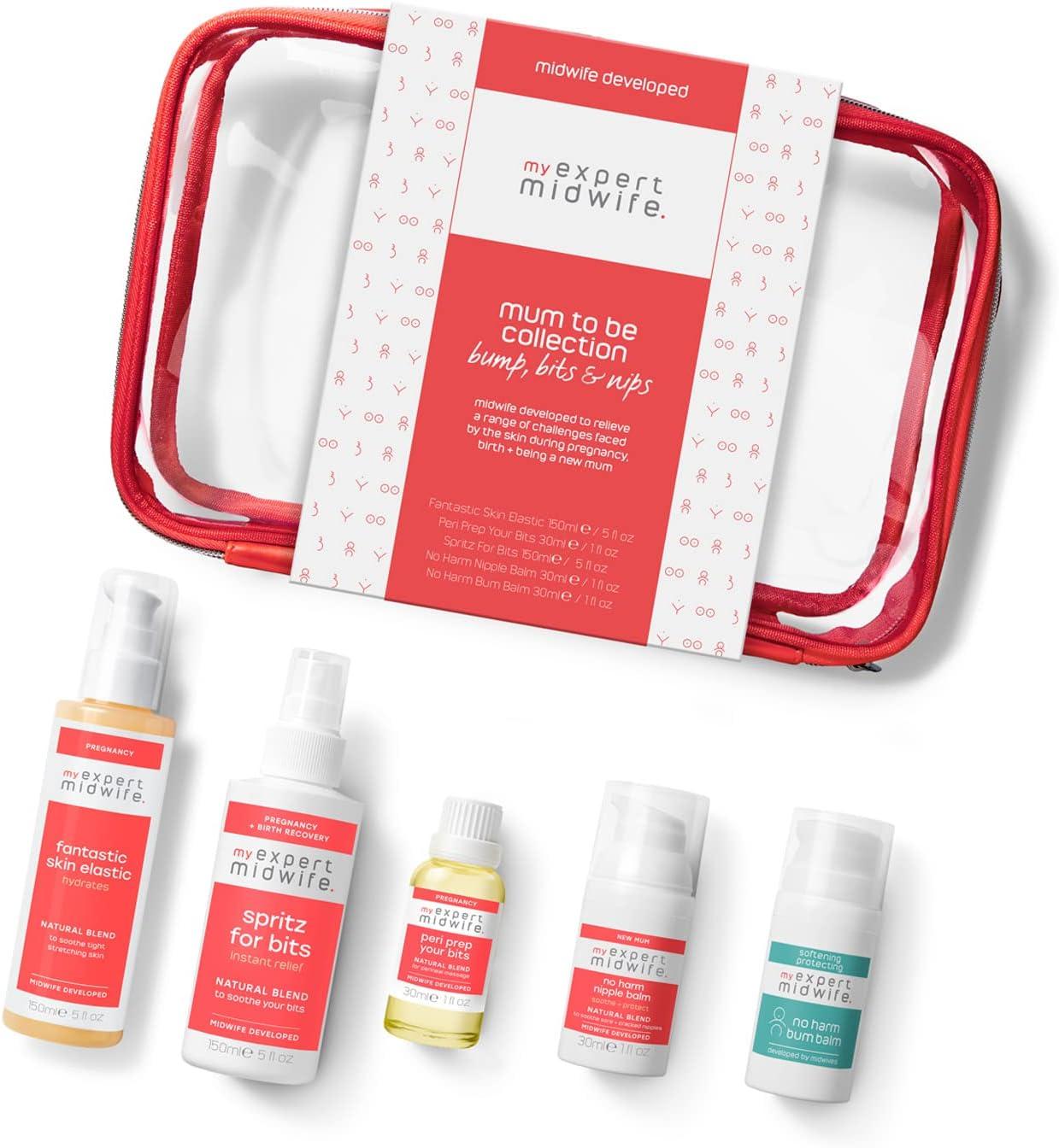 My Expert Midwife Mum to Be Maternity Essentials Kit: Peri Prep, Spritz ...