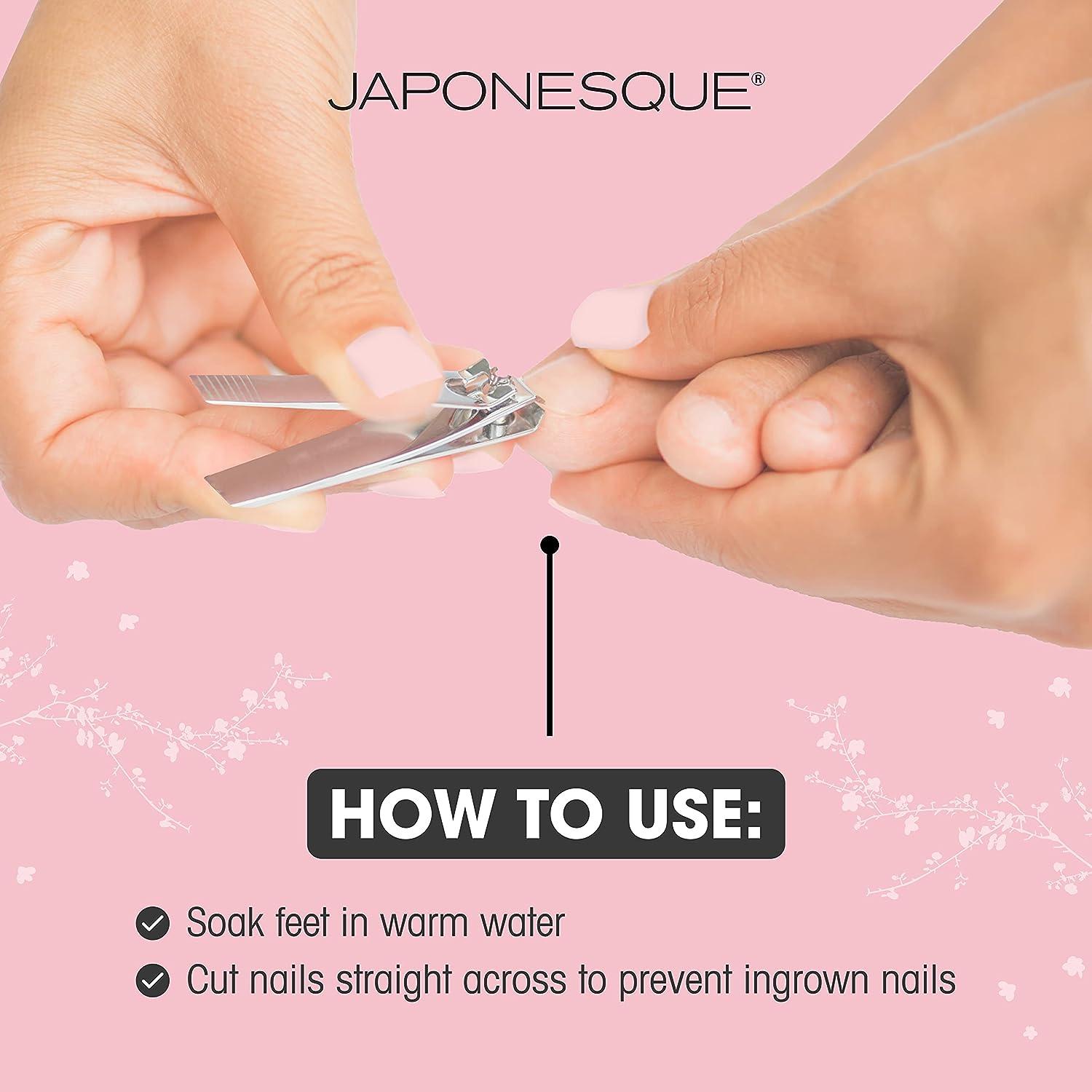 JAPONESQUE Salon Quality Fingernail & Toenail Clippers Set - Sharp Blades | Buy Now with Express ...
