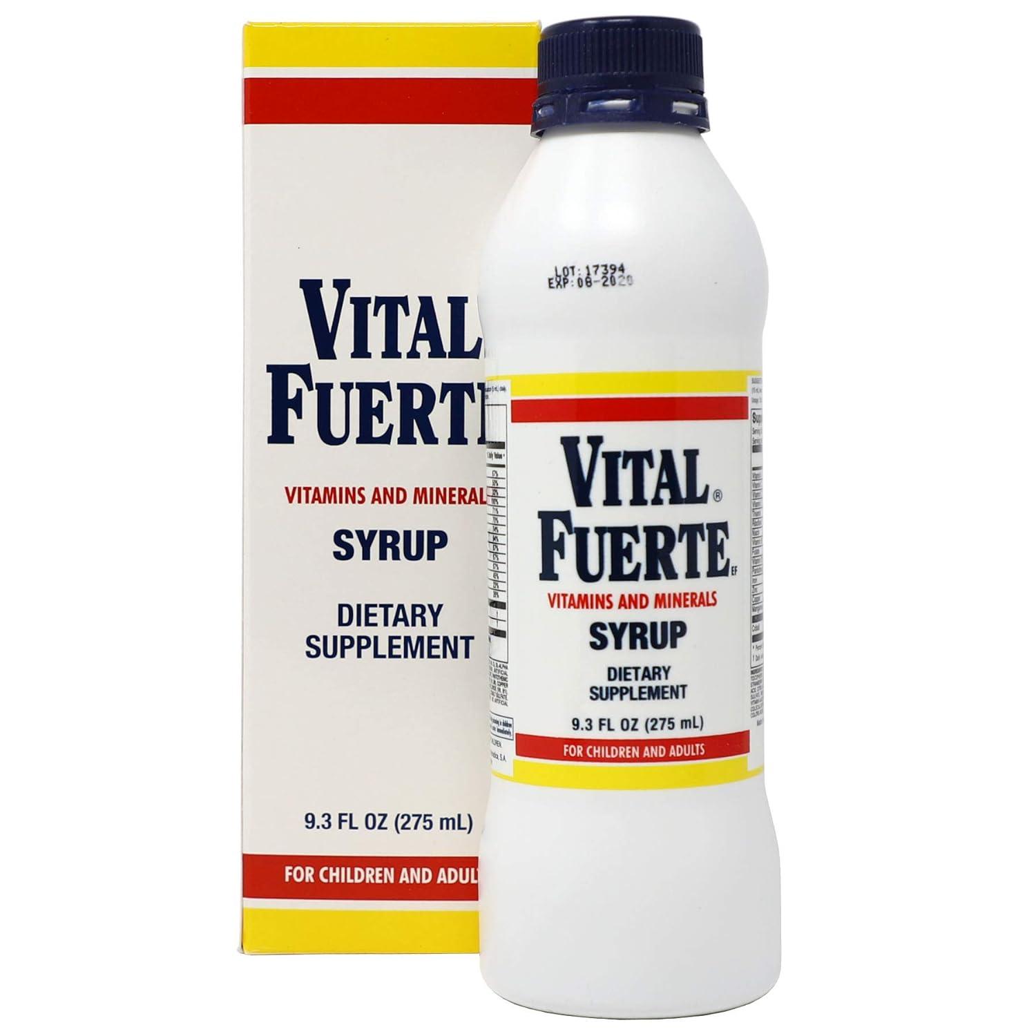 Vital Fuerte Antioxidant Dietary Supplement 9.3 Fl Oz - Supports Healthy Lifestyle for Children ...