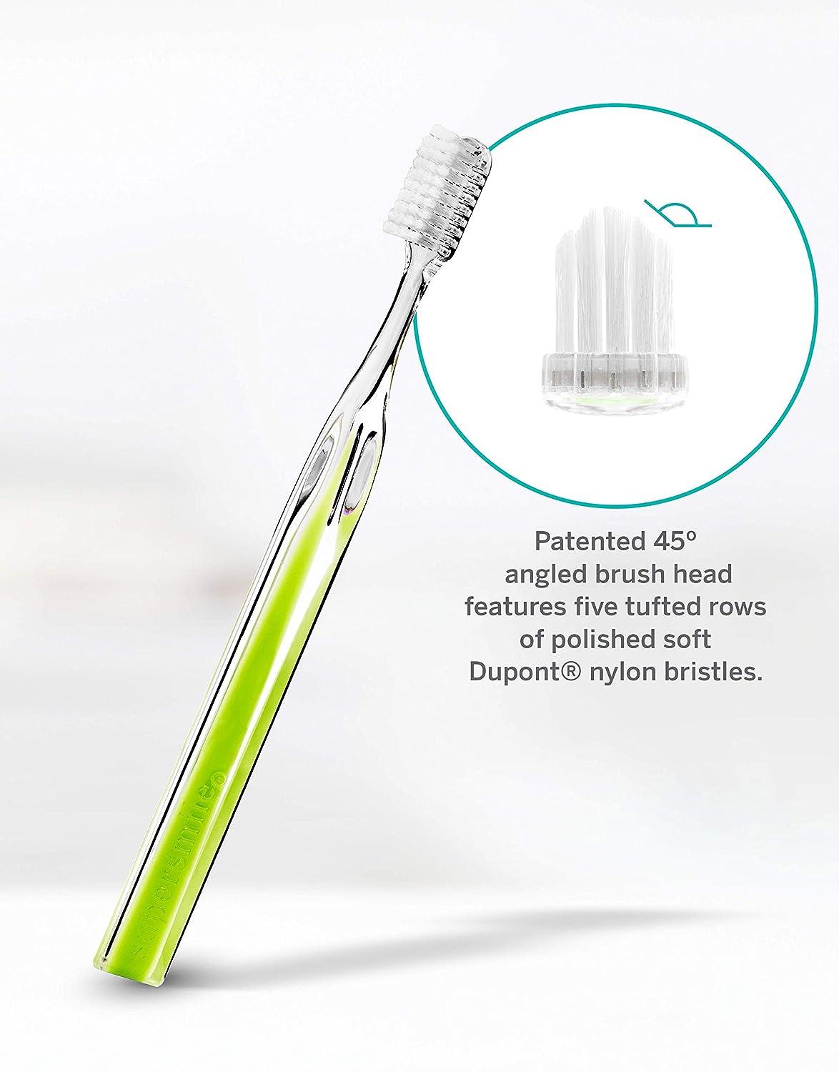 Supersmile Crystal Collection Toothbrush - Gentle and Effective Dental ...