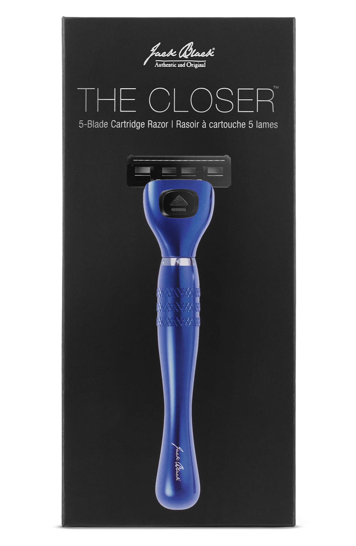 Jack Black The Closer 5-Blade Cartridge Razor - Premium Men's Grooming ...