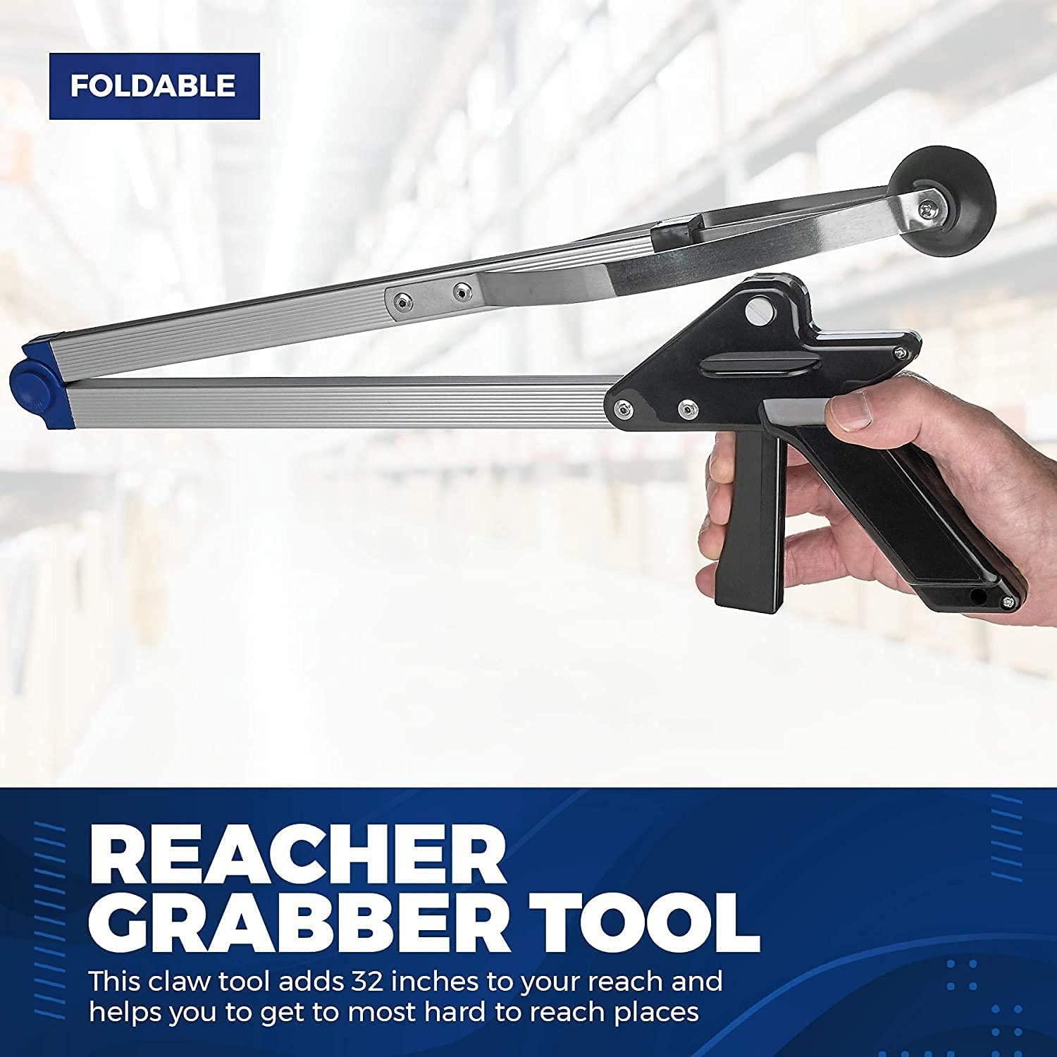 Reacher Grabber Tool - (2-Pack) - Gripping Device - Lightweight Durable ...