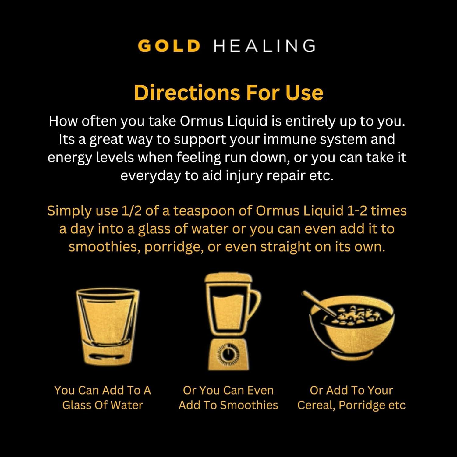 Gold Healing ORMUS Liquid MONATOMIC Gold MANA MUFKUTZ Orbitally ...
