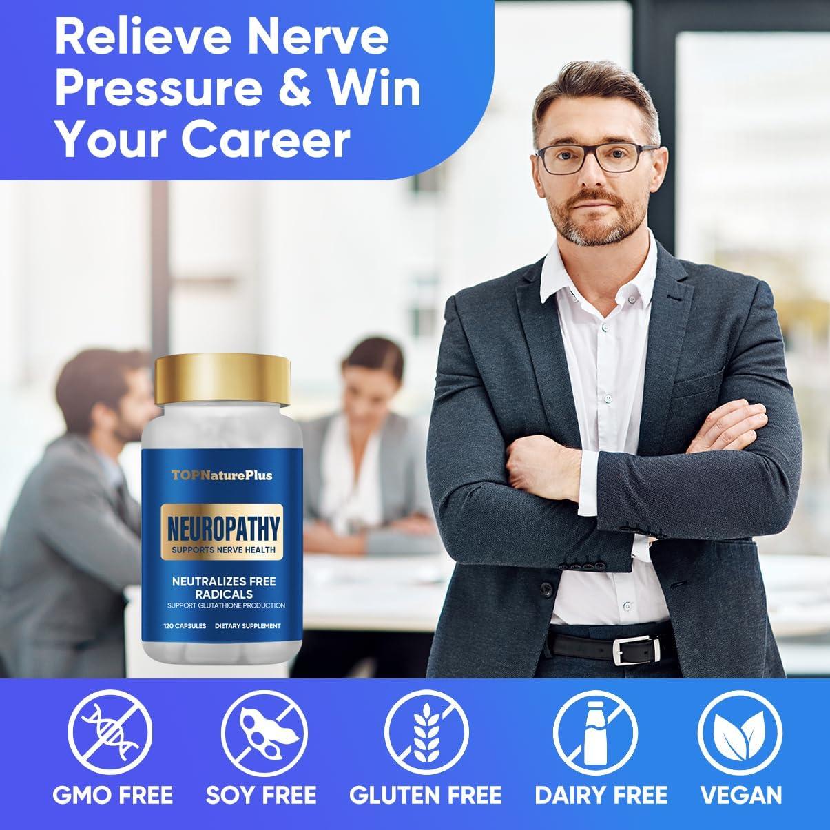 Nerve Savior for Neuropathy - Advanced Nerve Health Blend with 600mg ...