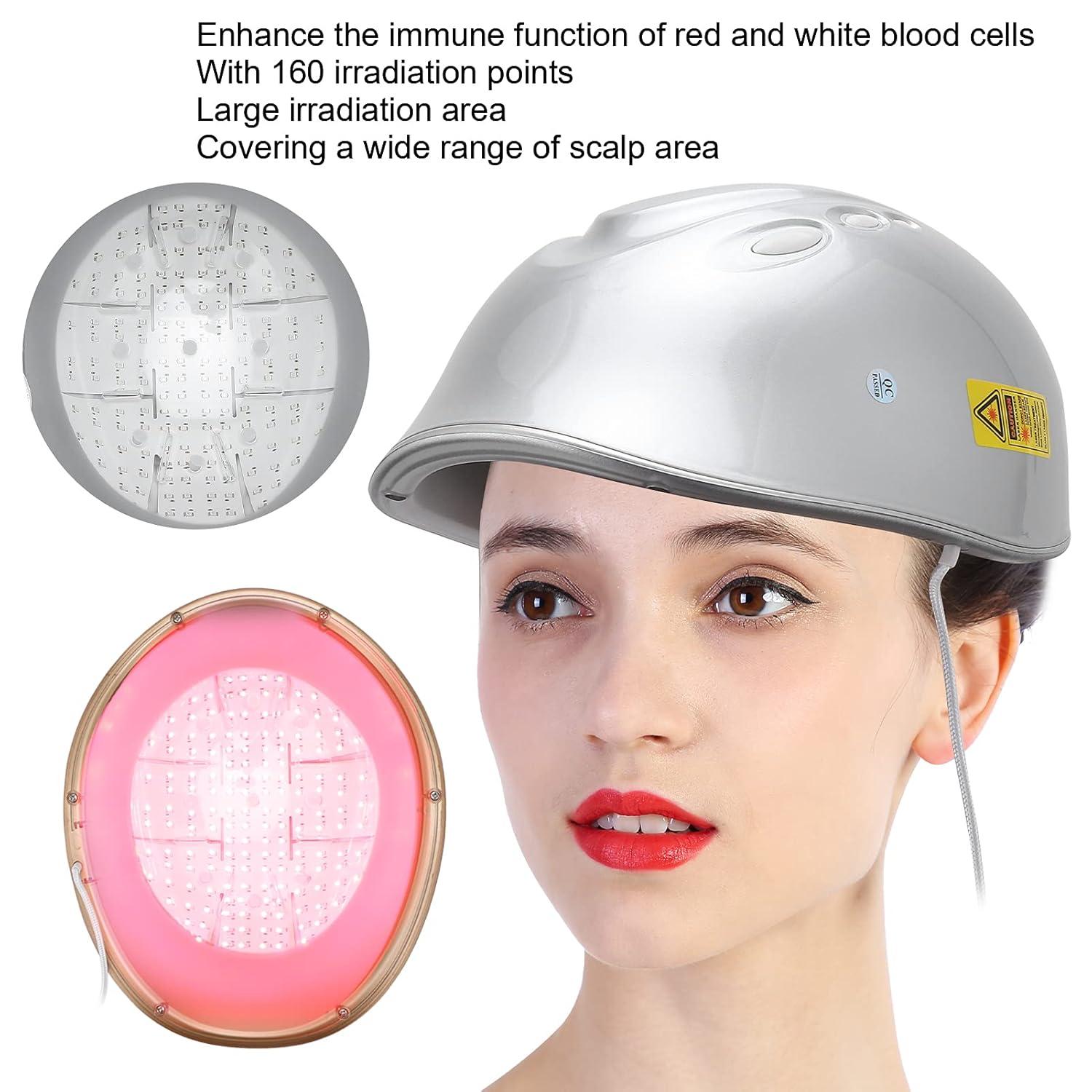 Hair Growth Care Helmet - Hair Development Cap for Men | 160 Light Hell ...
