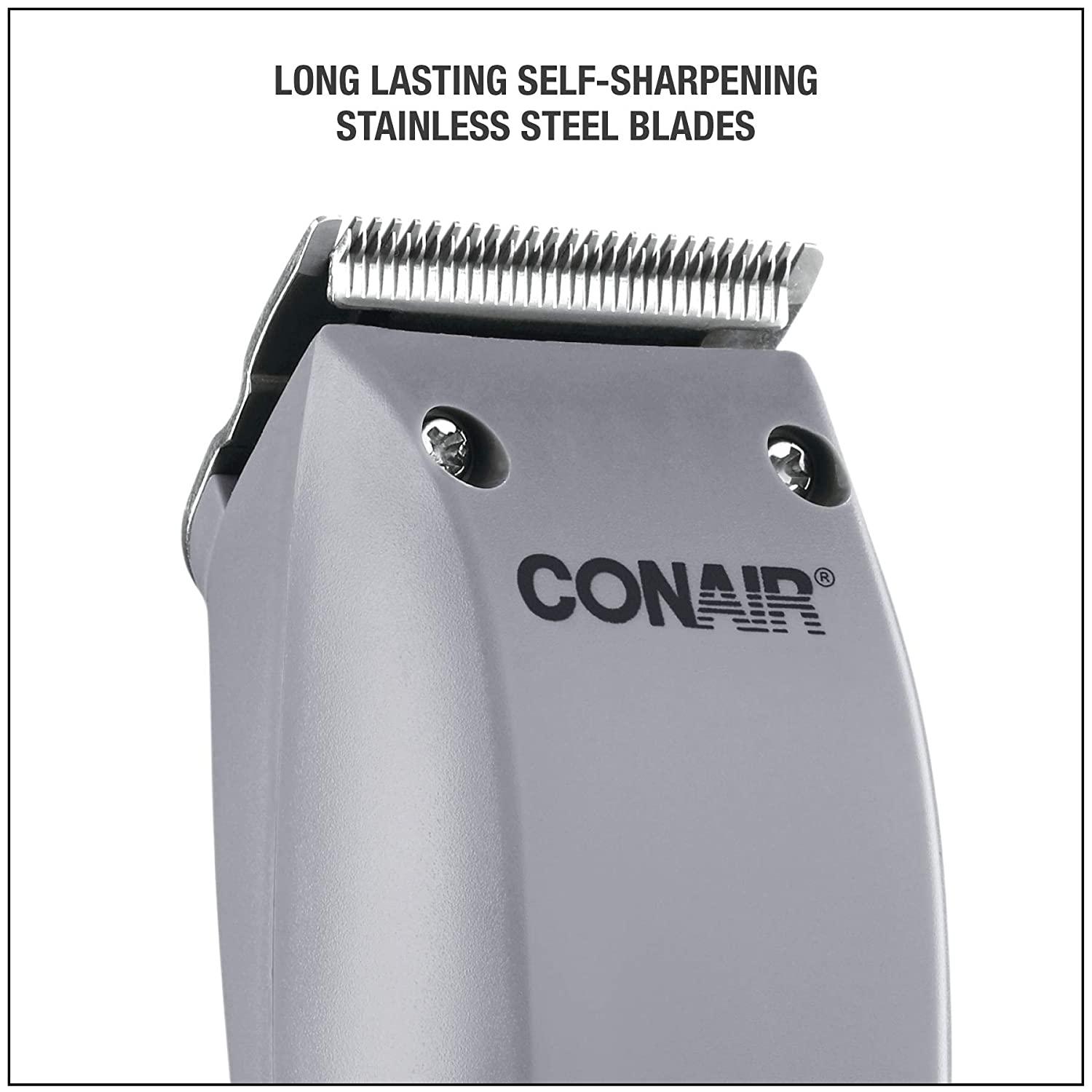 Conair Simple Cut 10-Piece Hair Clipper - Professional at-home grooming ...