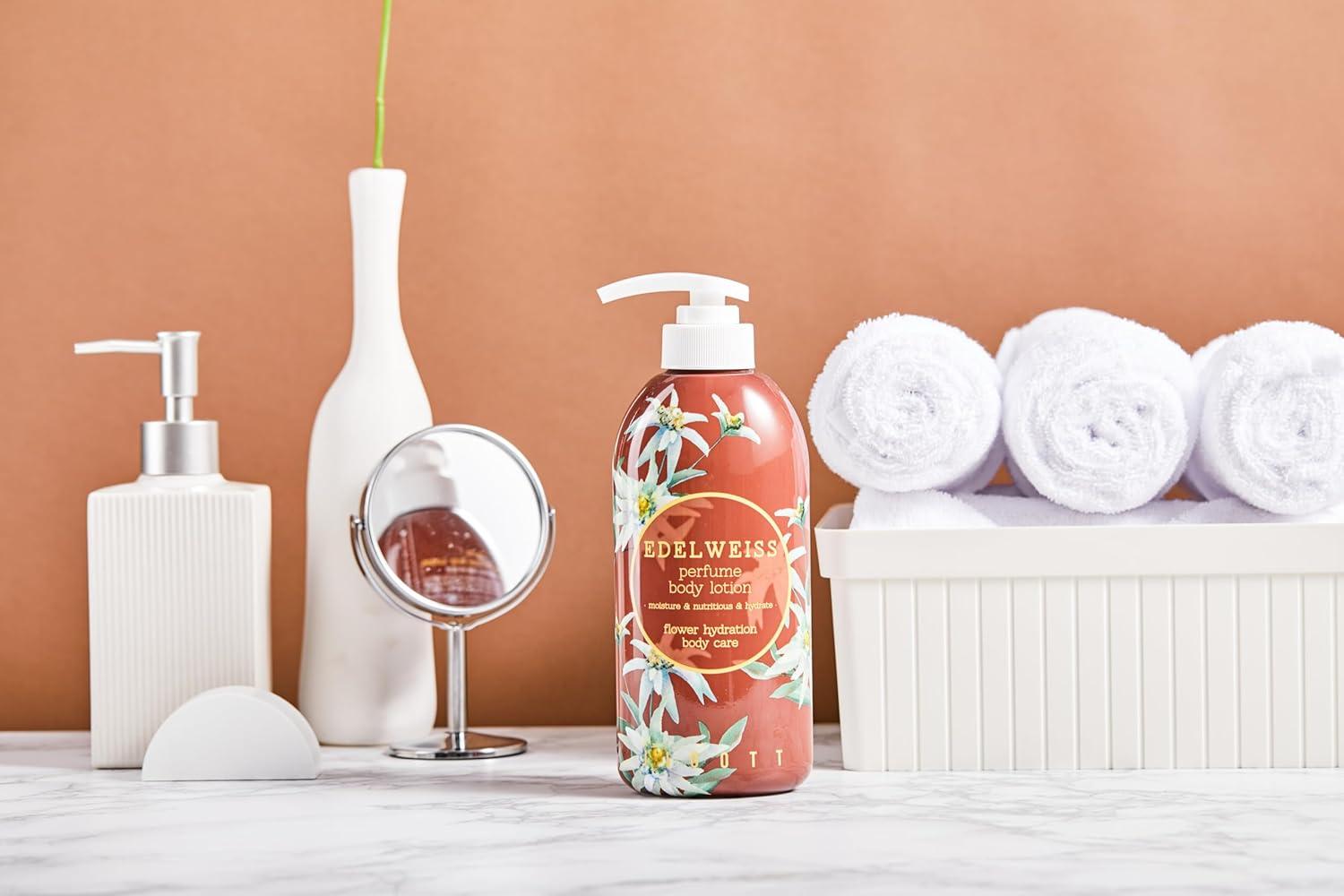 Edelweiss Perfume Body Lotion 16.9 FL OZ | Nourishing Moisturizer for ...