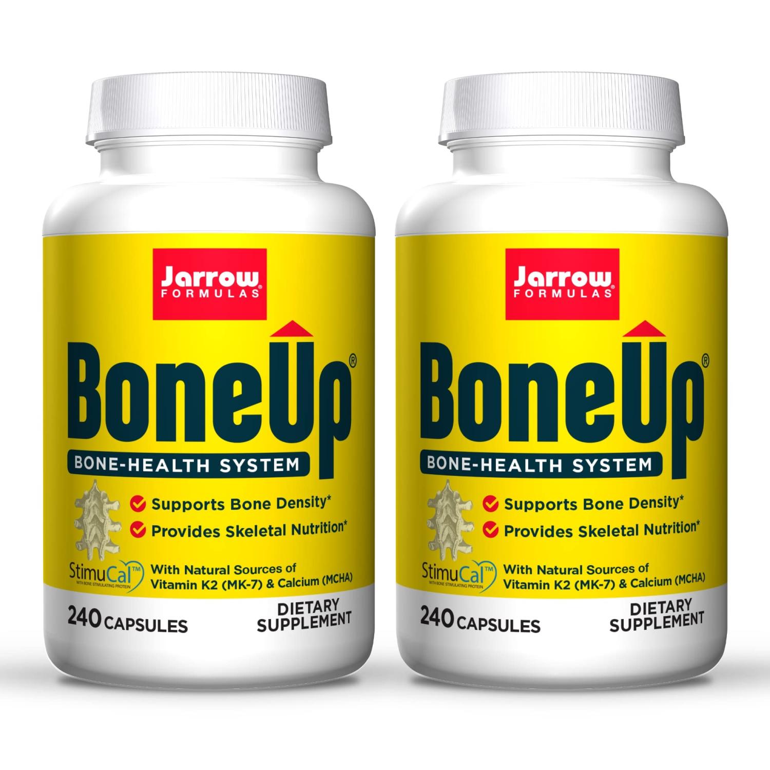 Jarrow Formulas BoneUp 240 Capsules Pack of 2 - Bone Health ...