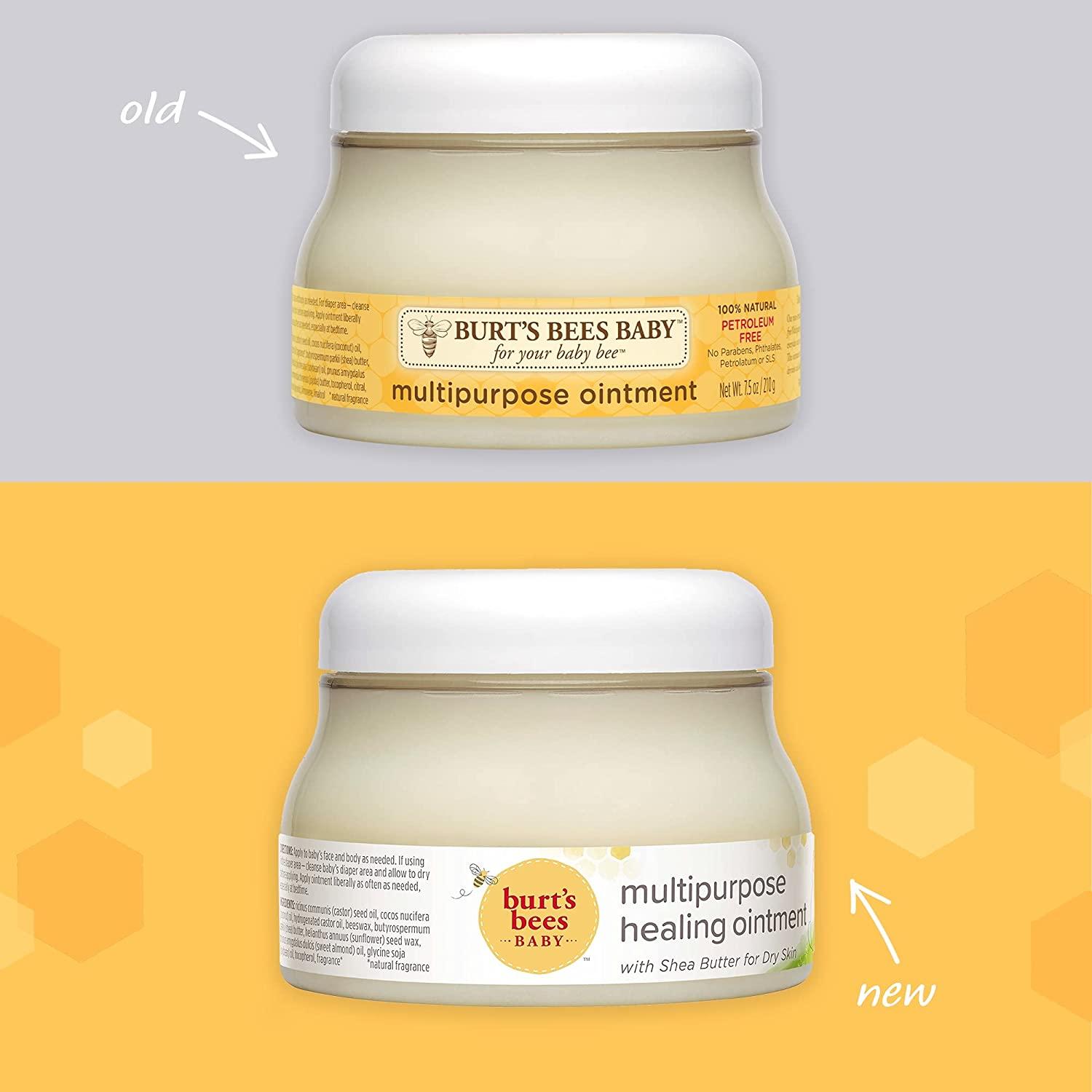 Burt's Bees Baby Healing Ointment 7.5 oz - Natural Moisturizing Skin ...