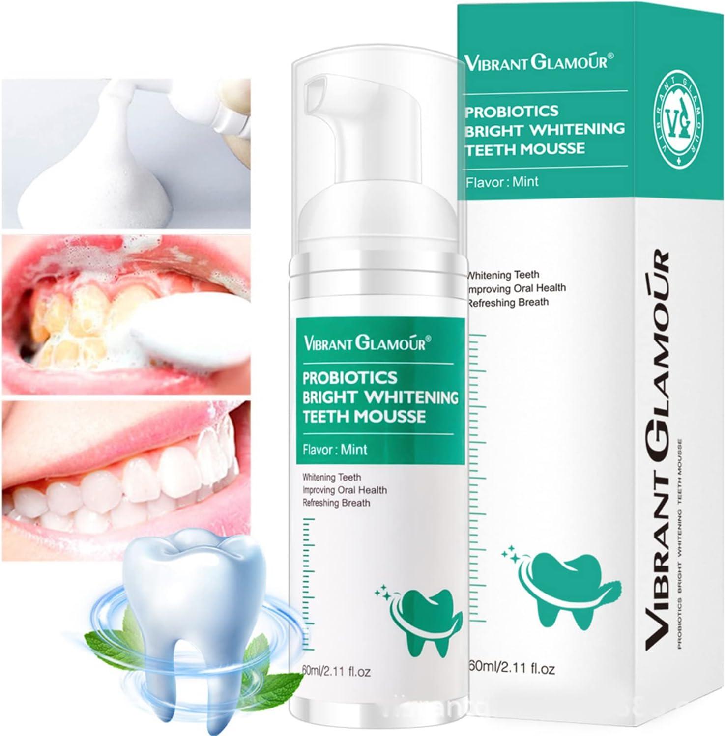 Ultra Housse Tooth Whitening Foam | Deep Cleaning Mint Toothpaste for ...