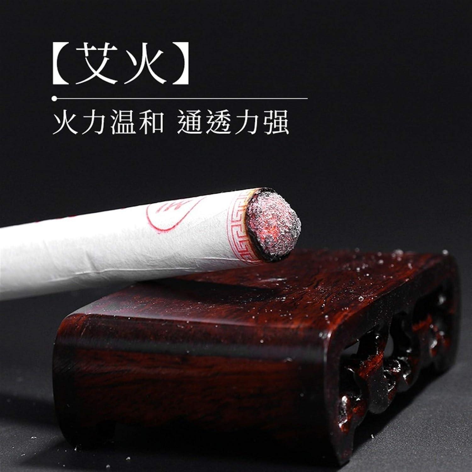 DUNSBY Moxa Roll Sticks - Premium 7-Year-Old Moxibustion Pen & Moxa ...