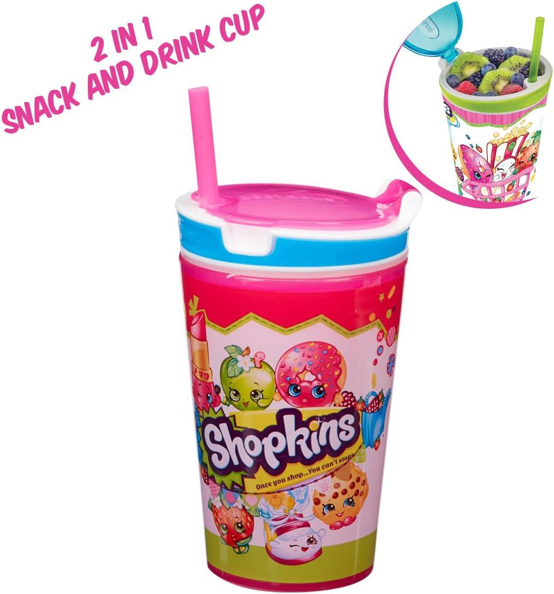 Shopkins Snackeez 2-in-1 Snack and Drink Cup - Convenient Snacking ...