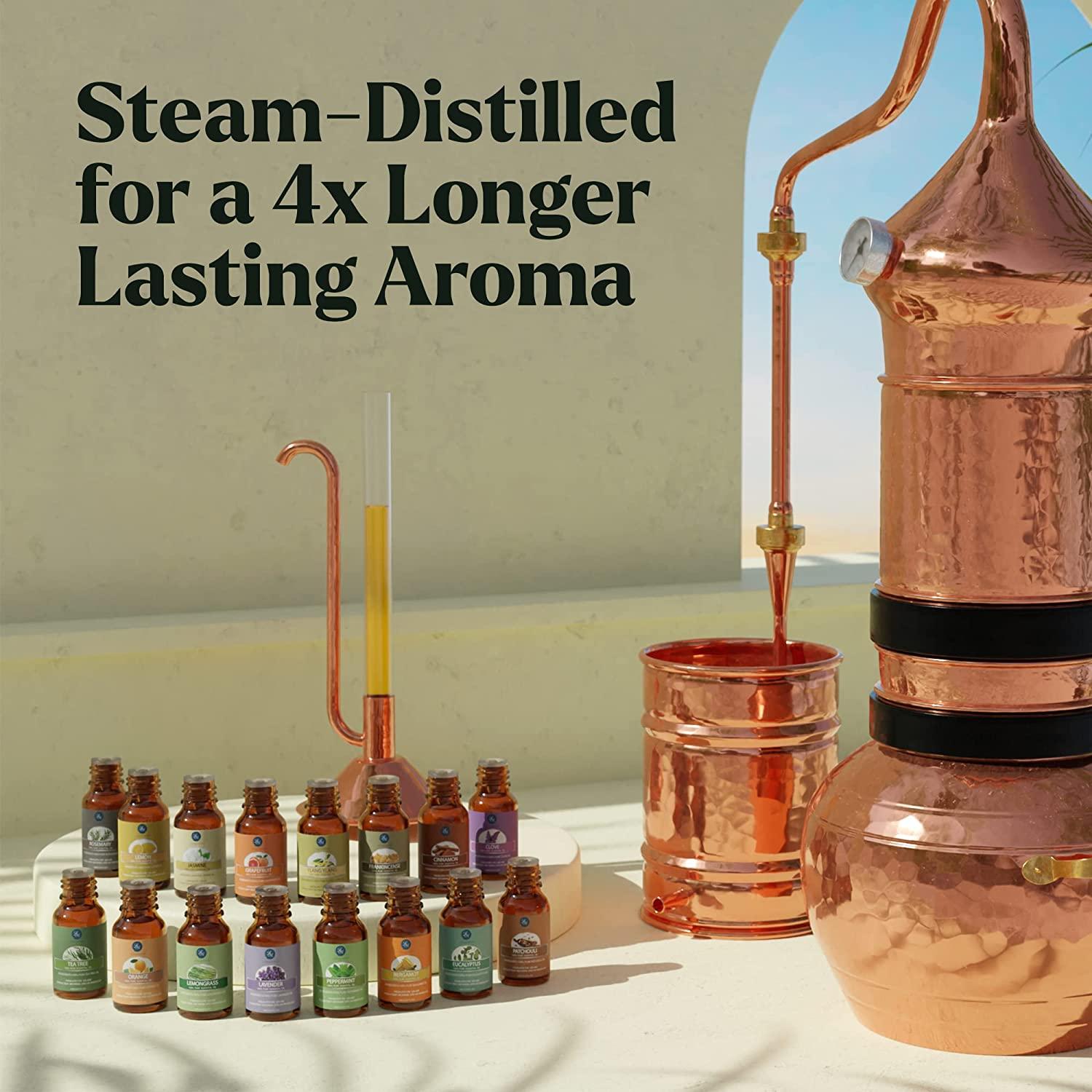 Organic 16-Pack Essential Oils Set for Diffusers, Candle Making, Soap ...