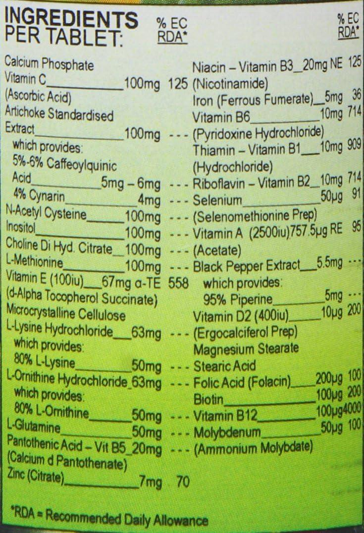 Health Plus Liver Kind One-a-day Multi Nutrient Liver Support ...