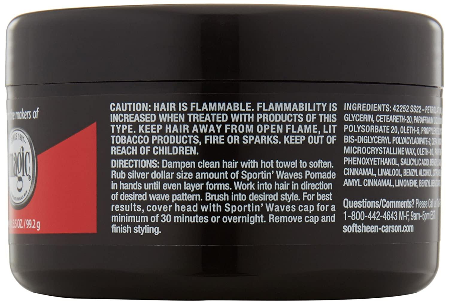 SoftSheen-Carson Sportin' Waves Gel Pomade 3.5 oz - Regular Hold ...