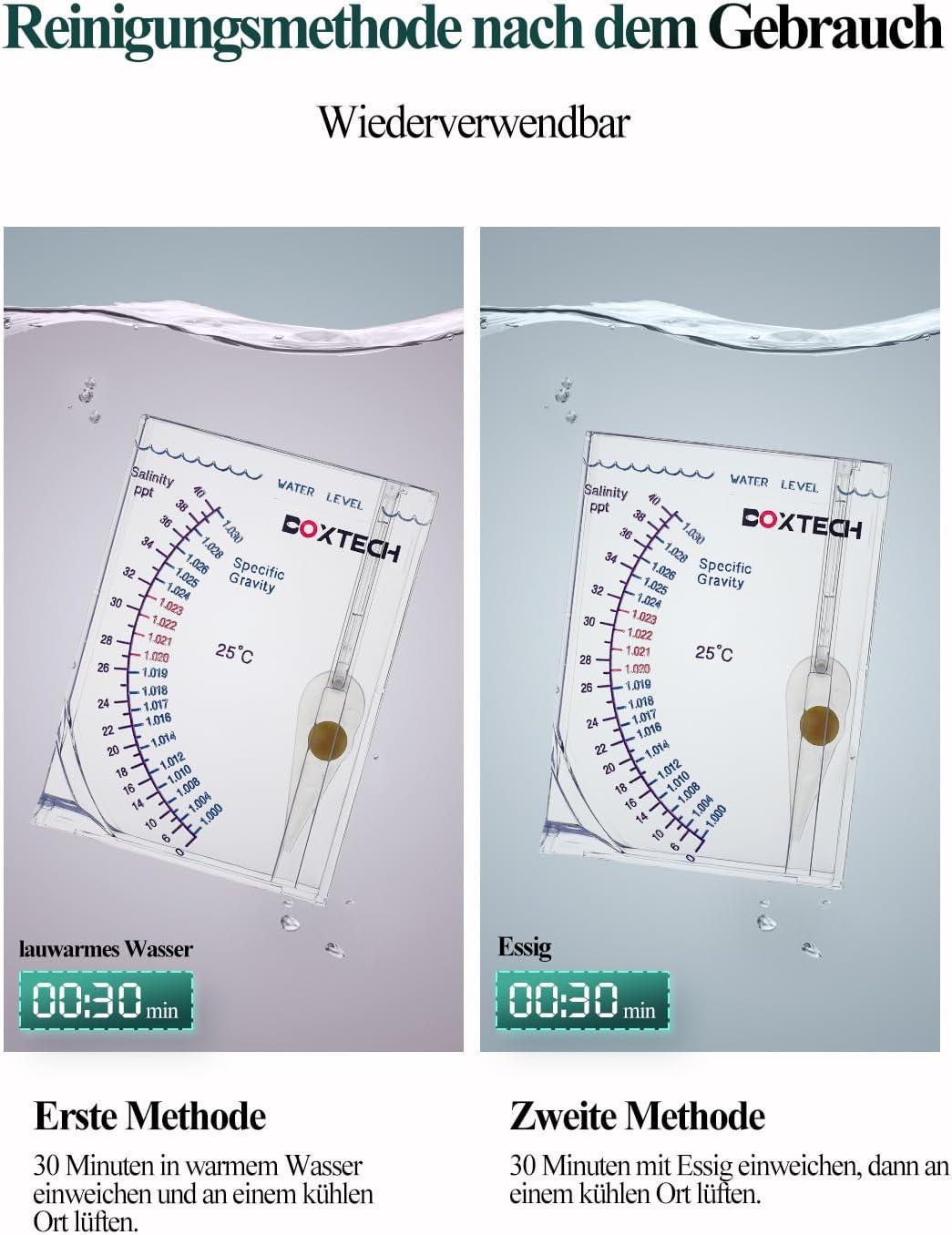 hydrometer float in water