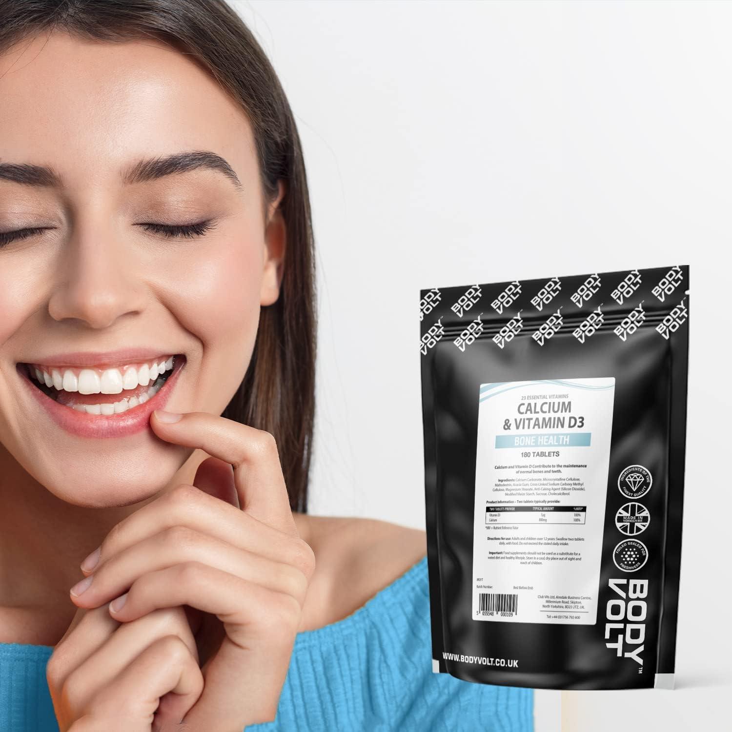 Club Vits Calcium 800mg & Vitamin D 200i.u. - 180 Tablets (Pack of 1 ...