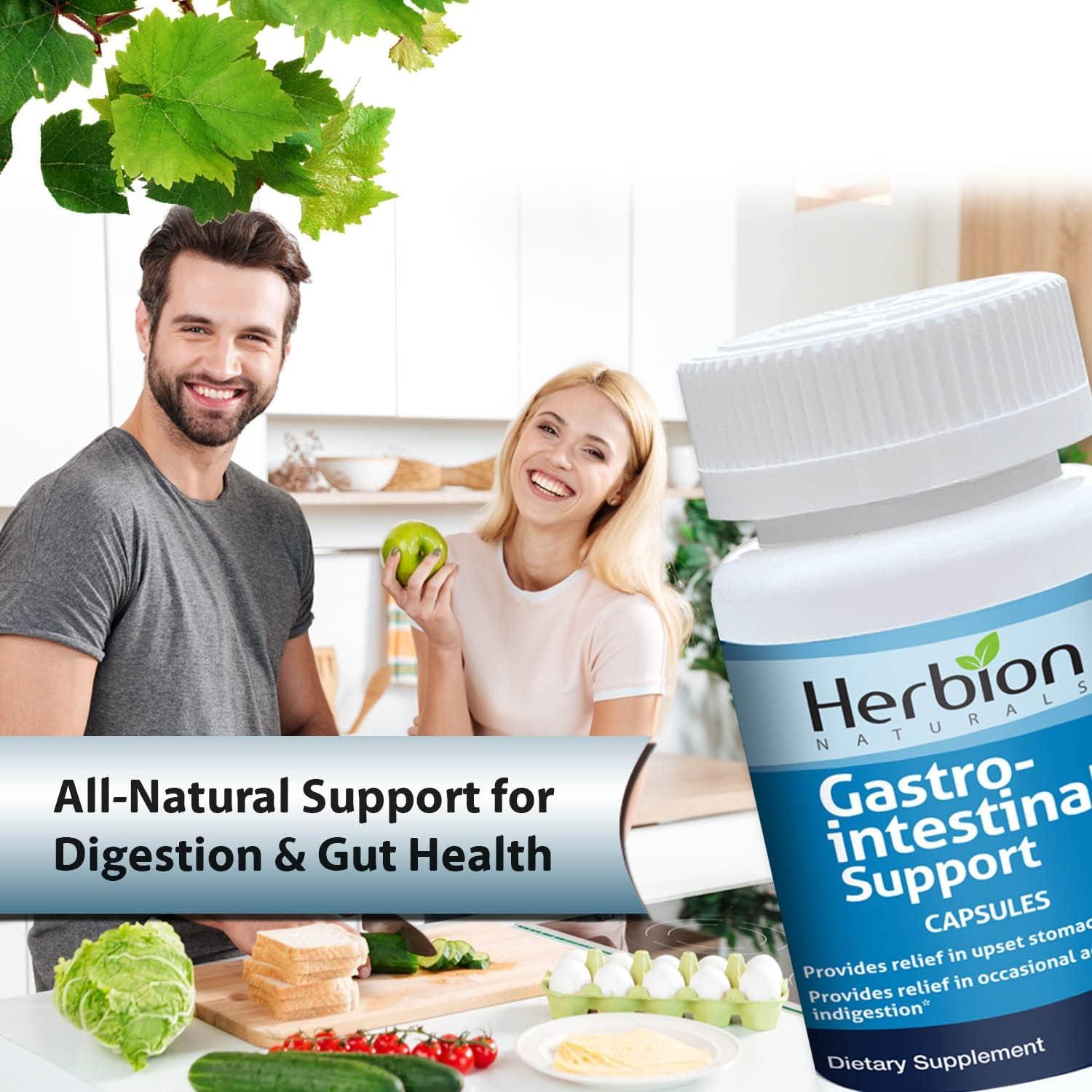 Herbion Naturals Gastrointestinal Support Blend - 60 Vegicaps | Buy Now ...