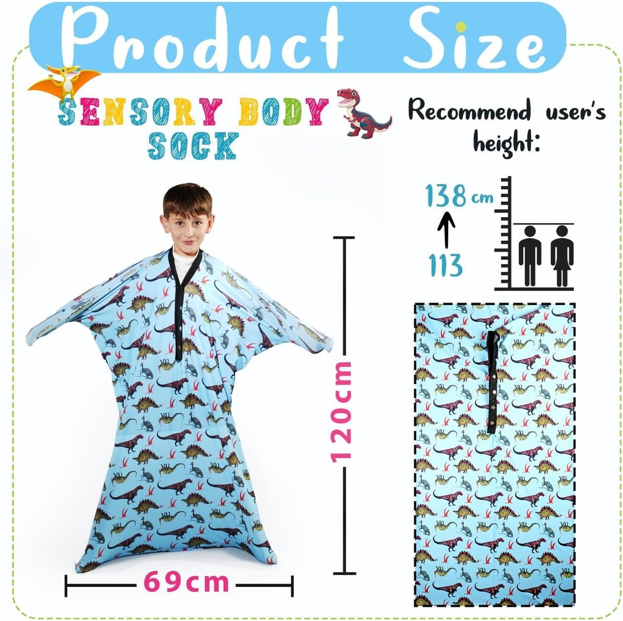 Blissful Bond Premium Sensory Body Sock Full Body Wrap for Deep ...