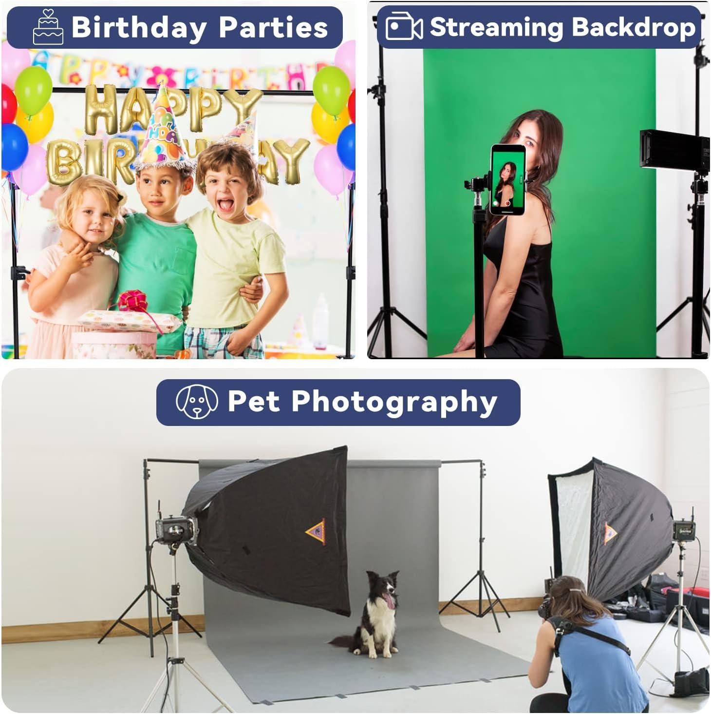 Projector Screen MOUNTDOG Backdrop Support Stand 10FT Adjustable ...