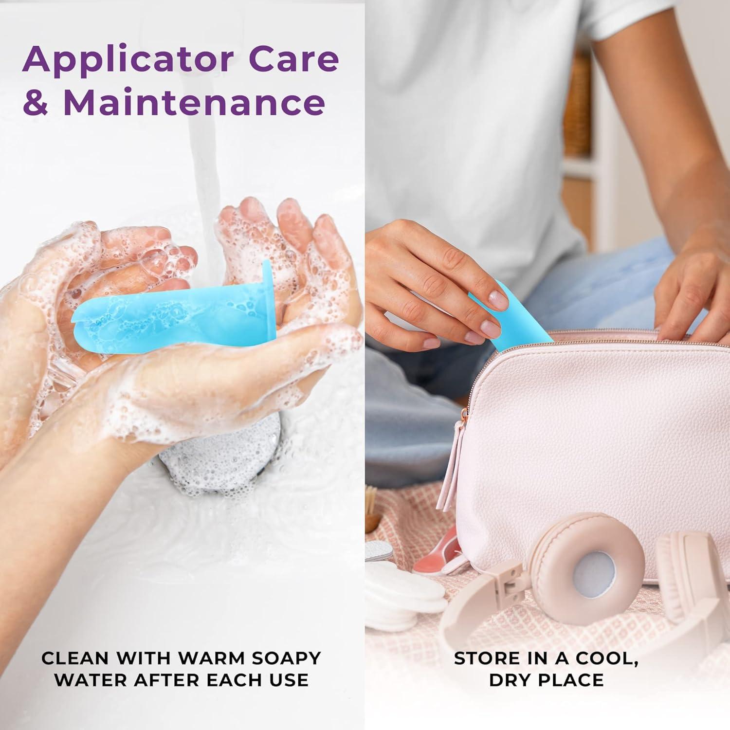 Ecoblossom Menstrual Cup Applicator Tool - Easy Insertion | Hygienic ...