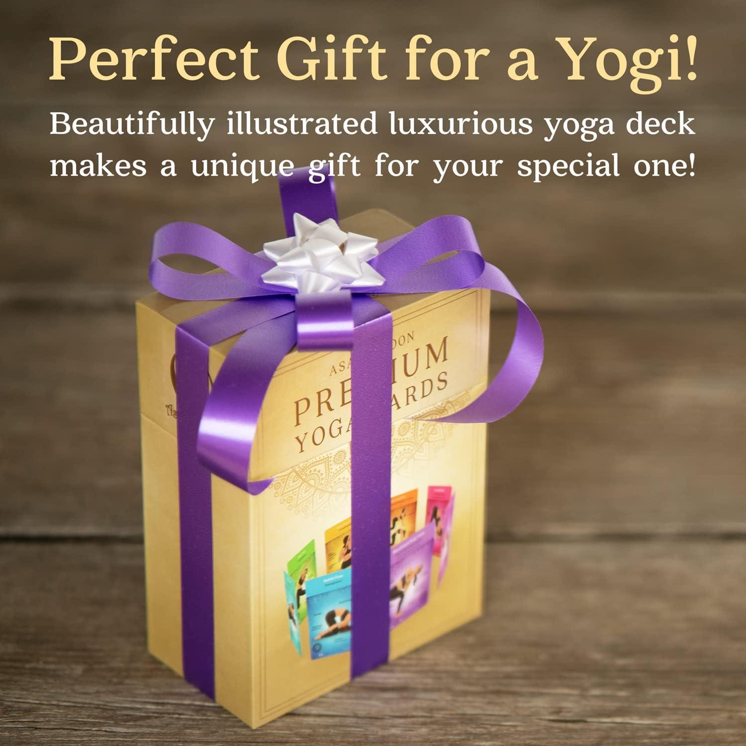 Premium Yoga Cards by Asana Moon: 120+ Poses & Sequencing Deck with ...